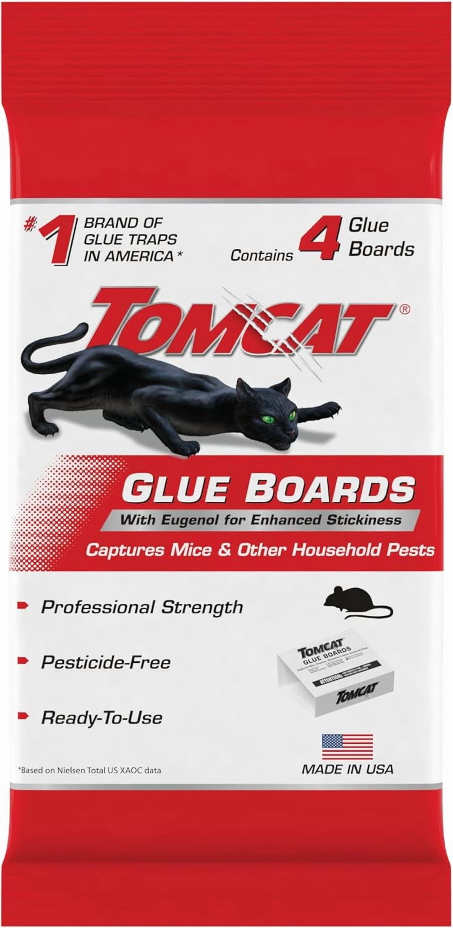 Glue Boards with Immediate Grip Glue for Mice, Cockroaches, and Insects ...