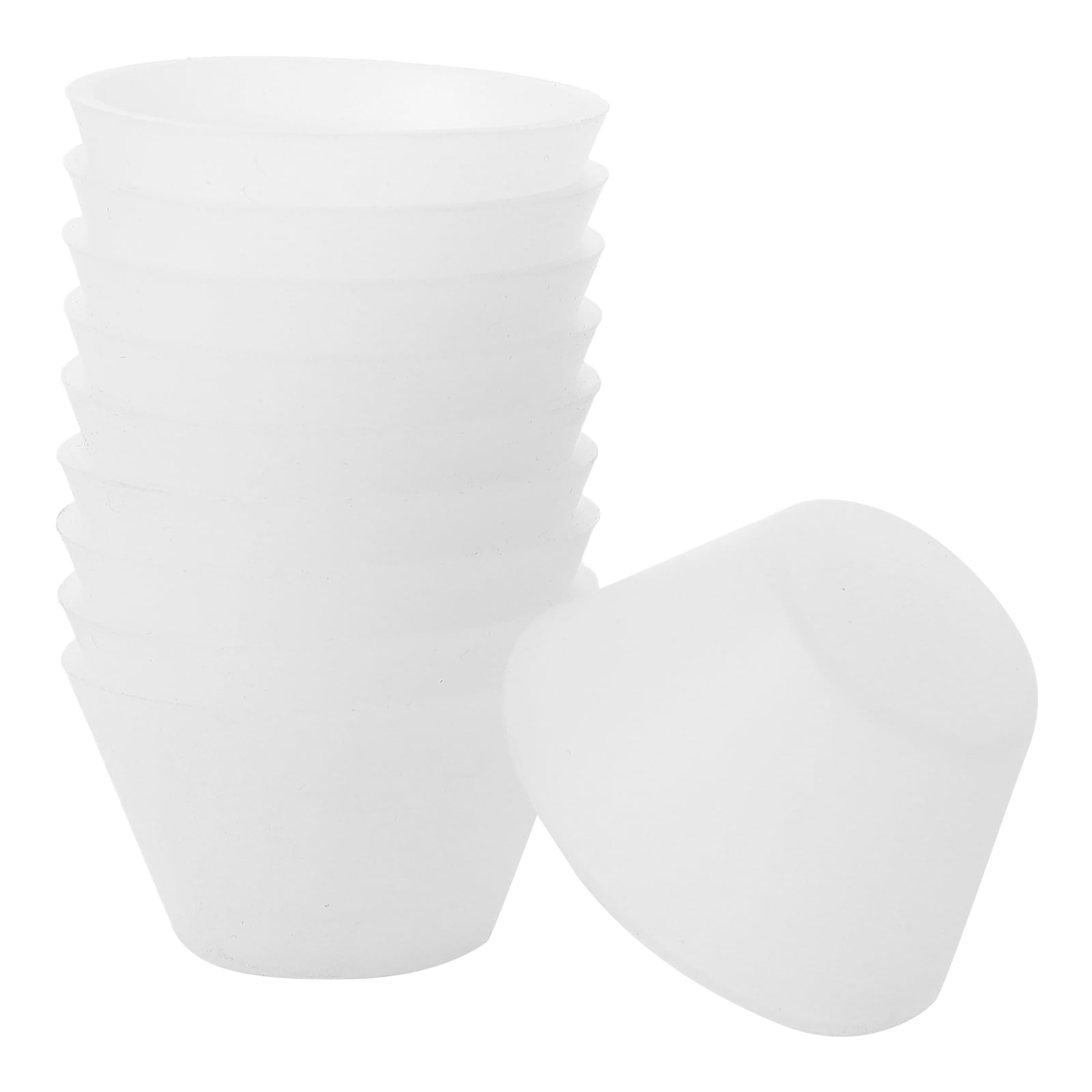 Glue Cup 20 Pcs Mixing Cups Resin Epoxy Adjustment Accessories White ...