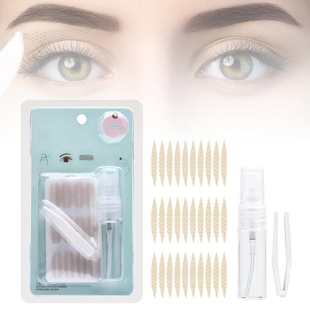 Glue-Free Invisible Double Eyelid Sticker, 2025 New Invisible Eyelid ...