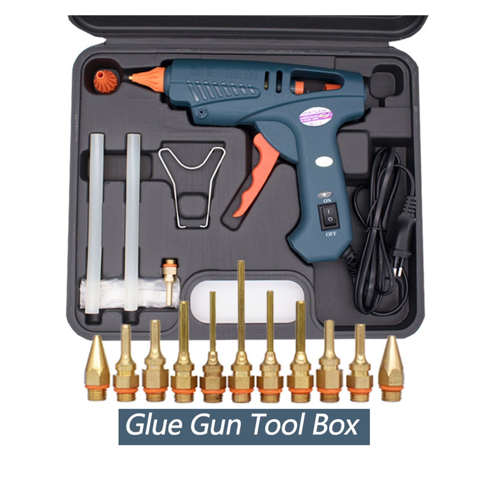 Glue Gun Tool Bag 50W/150W 100W Hot Melt Glue Gun Copper Nozzle For ...