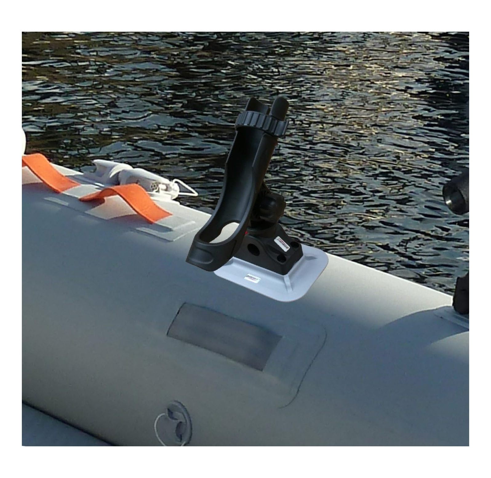 Glue On Boat Rod holder for RIBS Kayak & Inflatable Boat / Inflatable ...