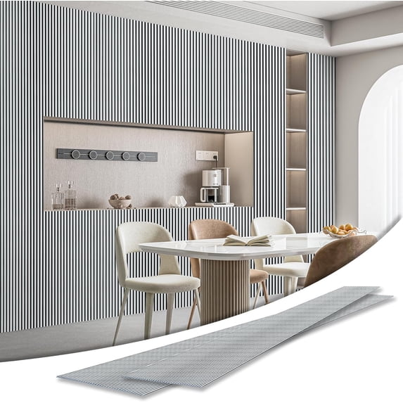 Glue-On Six-Grid Wainscoting Panel for Interior Wall - x Polystyrene ...