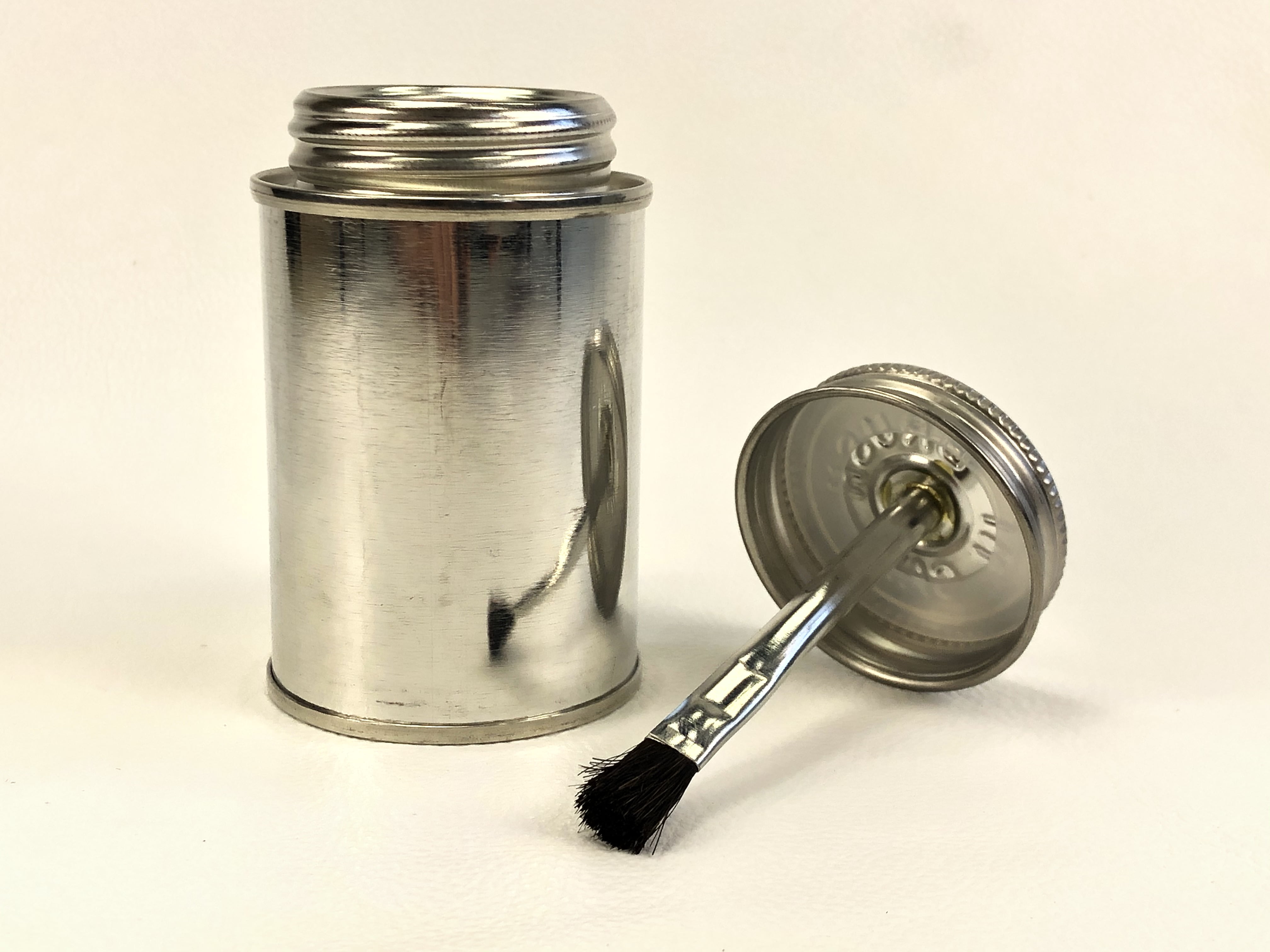 Zelikovitz Glue Pot 4oz Metal with brush-in-cap - Walmart.com