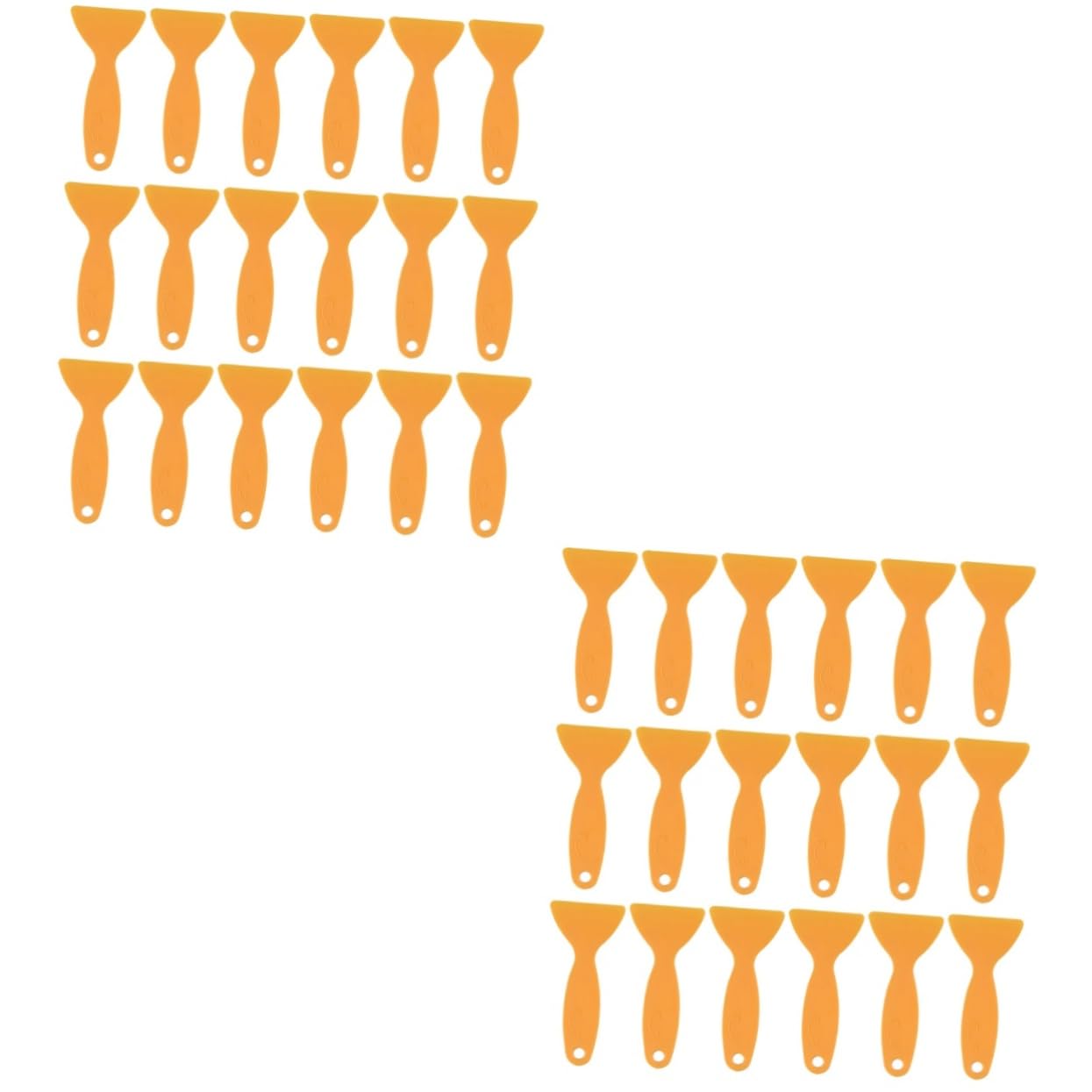 Glue Spreaders 44 pcs Polycarbonate Removing Spreader Orange Scraper ...