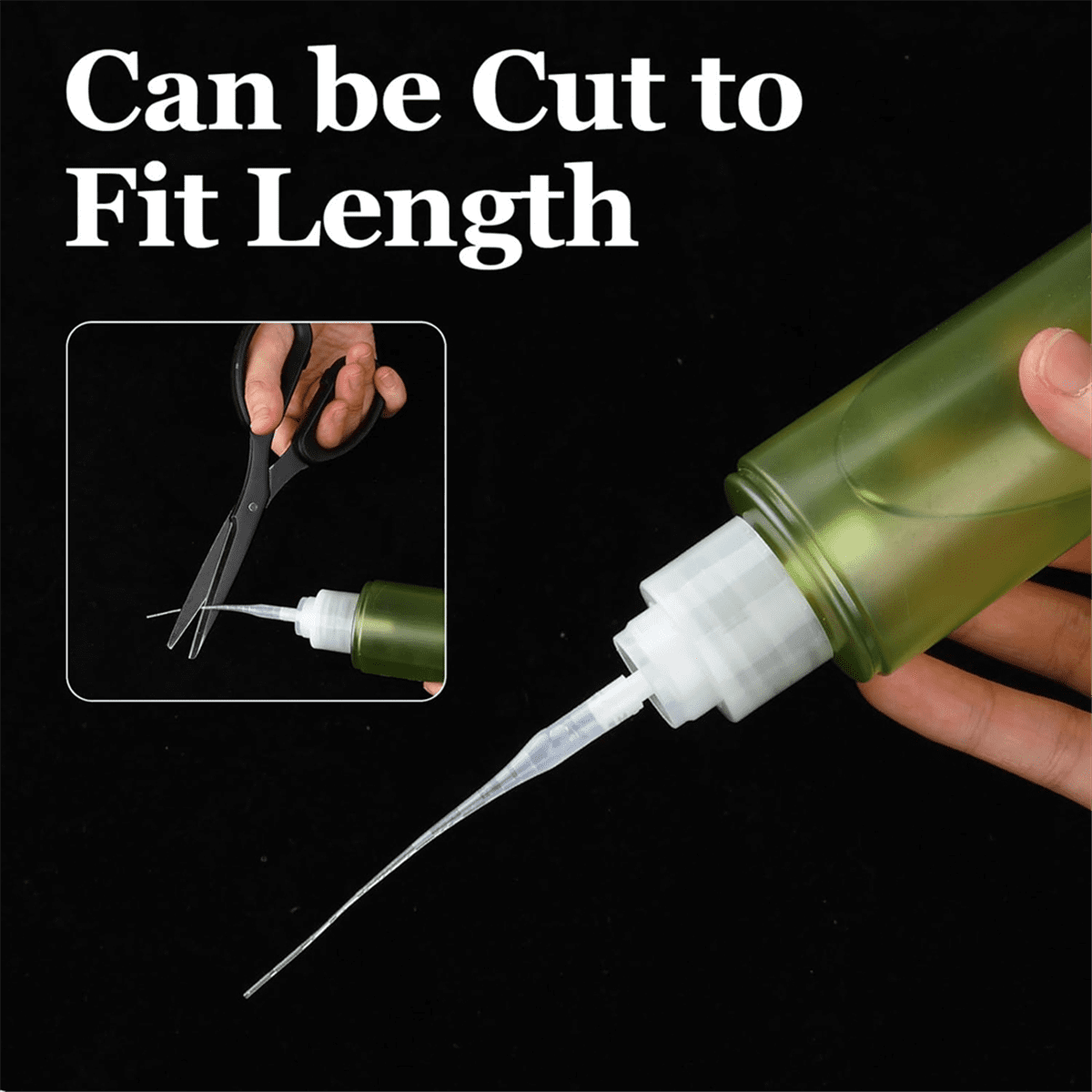 Glue Tips, Plastic CA Glue Extender,Glue Precision Applicator for Arts ...