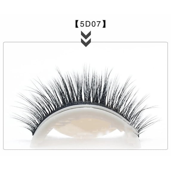 Glue-free Self-adhesive Strip 5d False Eyelashes - Walmart.com