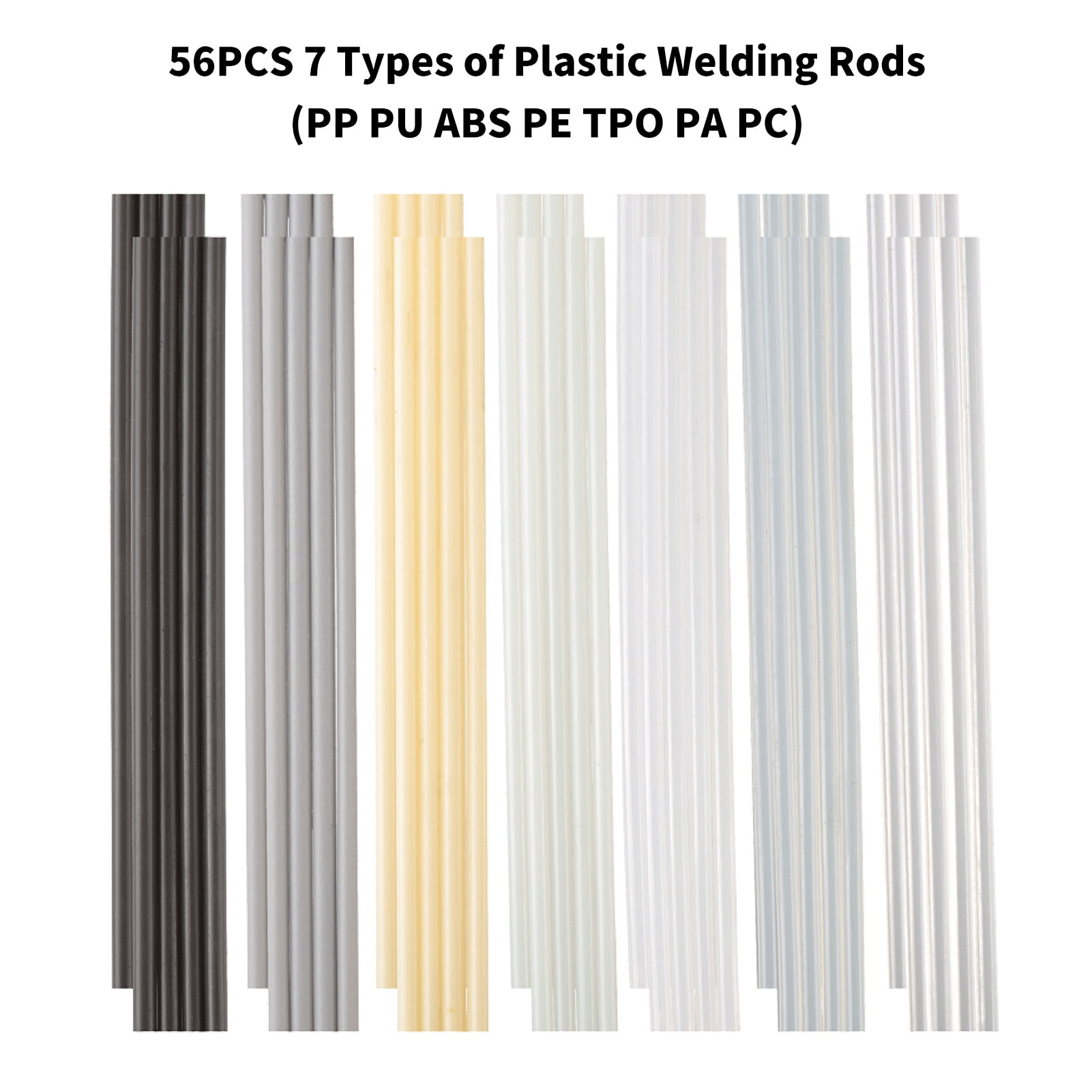 Glue stick,Muti Pa Pc) Kit 7 Types Of Pu Abs Pe Abs Pe Tpo 56pcs 7 ...