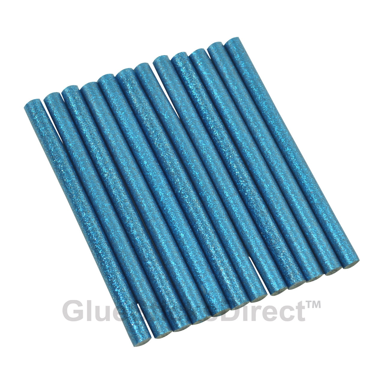 GlueSticksDirect Blue Glitter Faux Wax Glue Stick Mini X 4" 24 Sticks ...