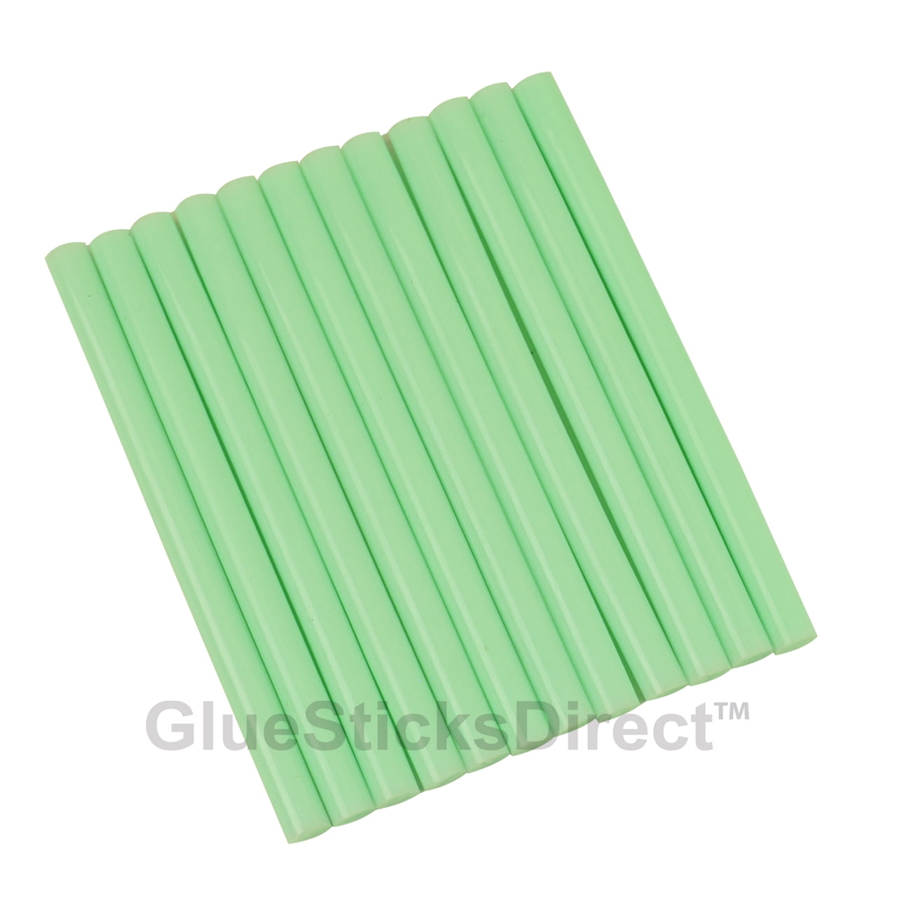 GlueSticksDirect Pastel Green Colored Glue Sticks Mini X 4" 24 Sticks ...