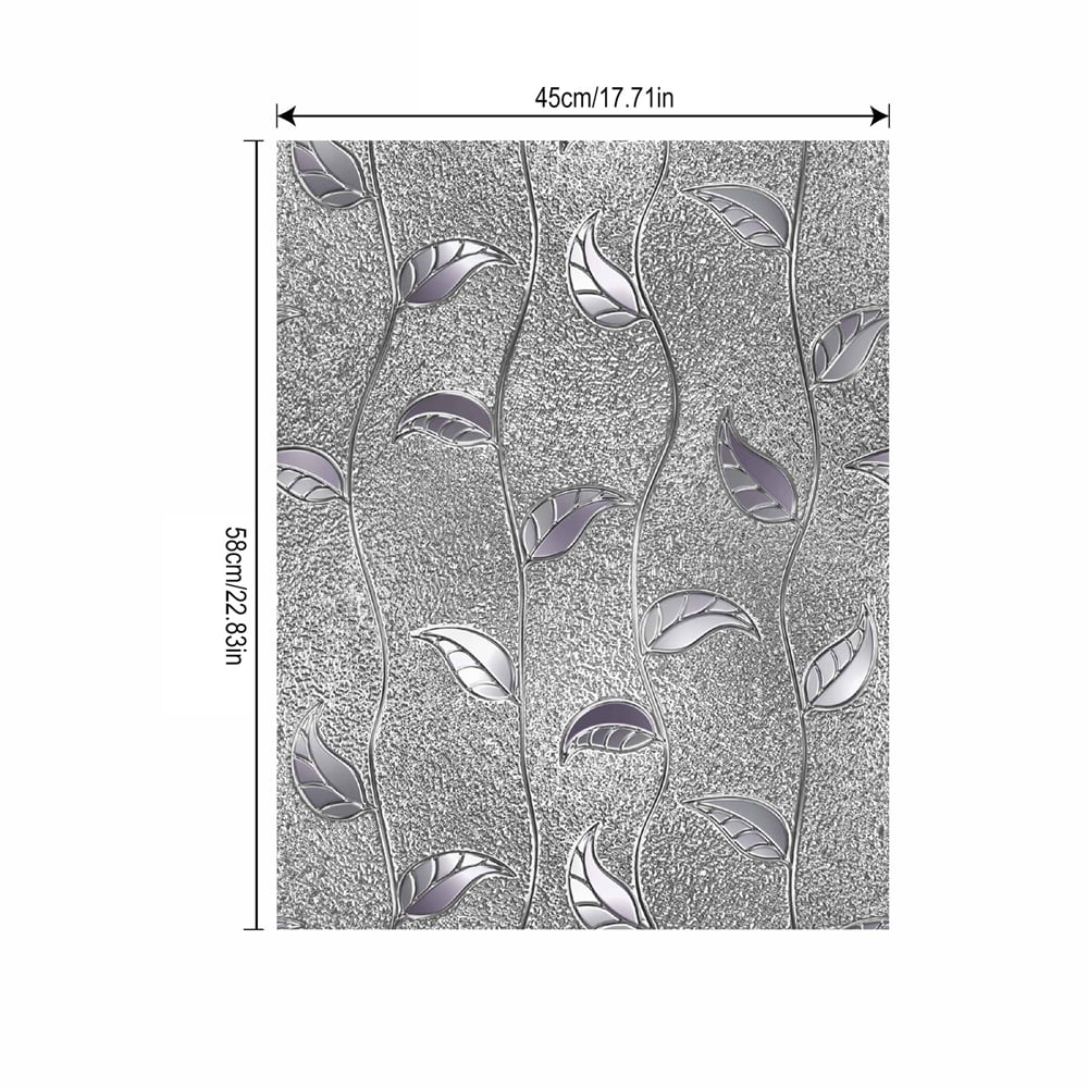 Glueless Painted Electrostatic Glass Sticker, 17.7" x 22.8 ...