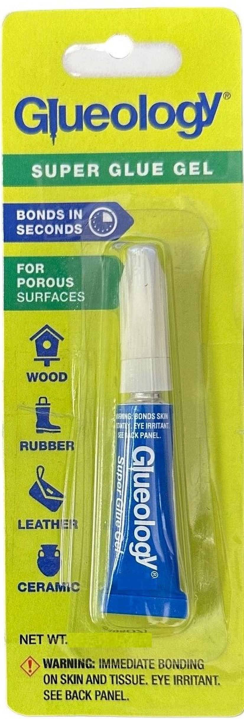 Glueology Cyanoacrylate Glue for Porous Surfaces, Clear - Walmart.com