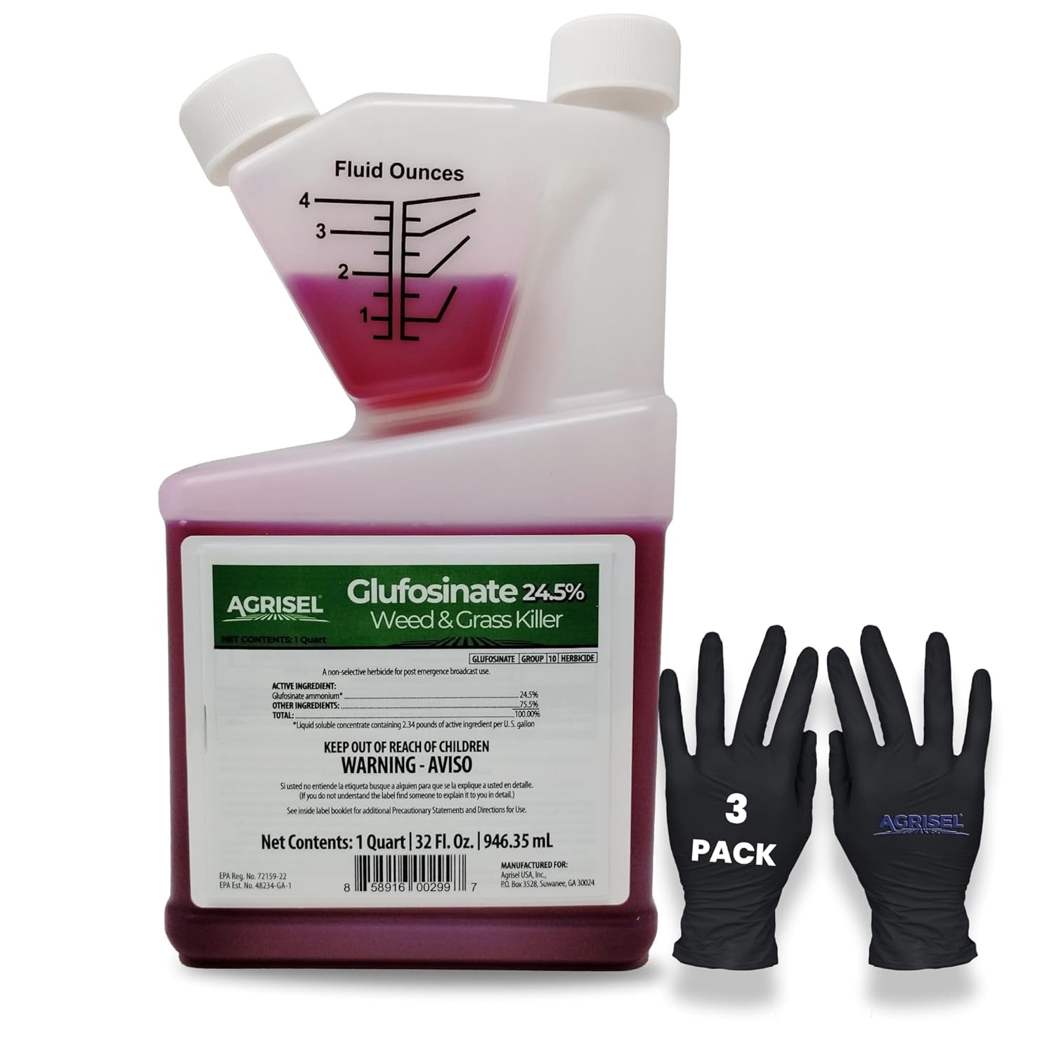 Glufosinate Weed Killer, Post-Emergent, Conquers Stubborn Weeds from ...