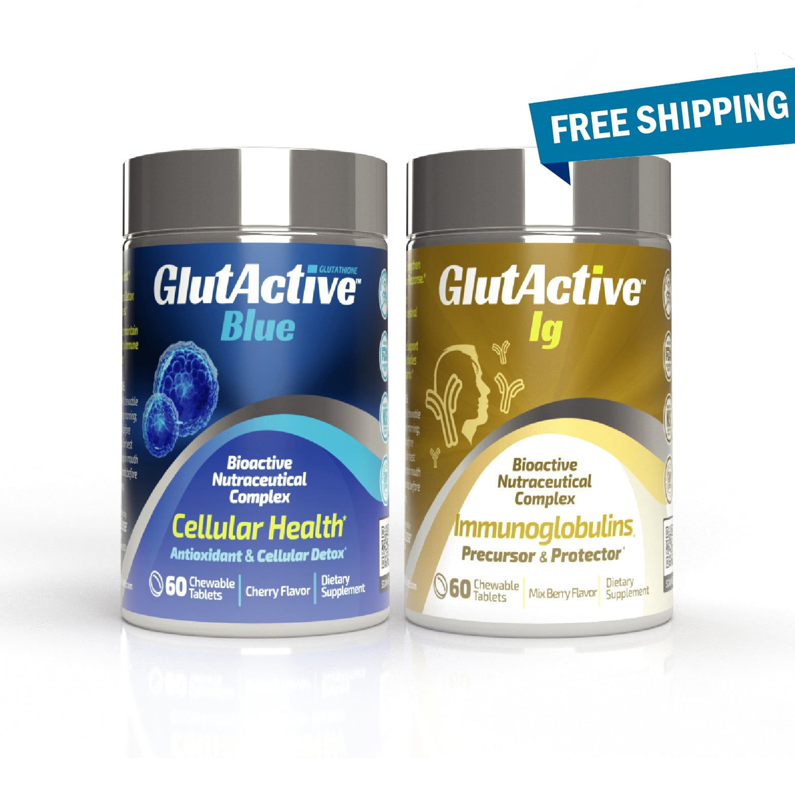 GlutActive Blue (60 Count) and IG (60 Count) Combo Pack - Walmart.com