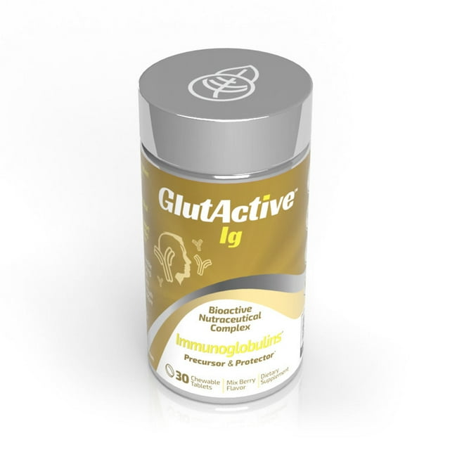 GlutActive Ig 30 Chew Tab | Support Immune & Immunoglobulin - Walmart.com