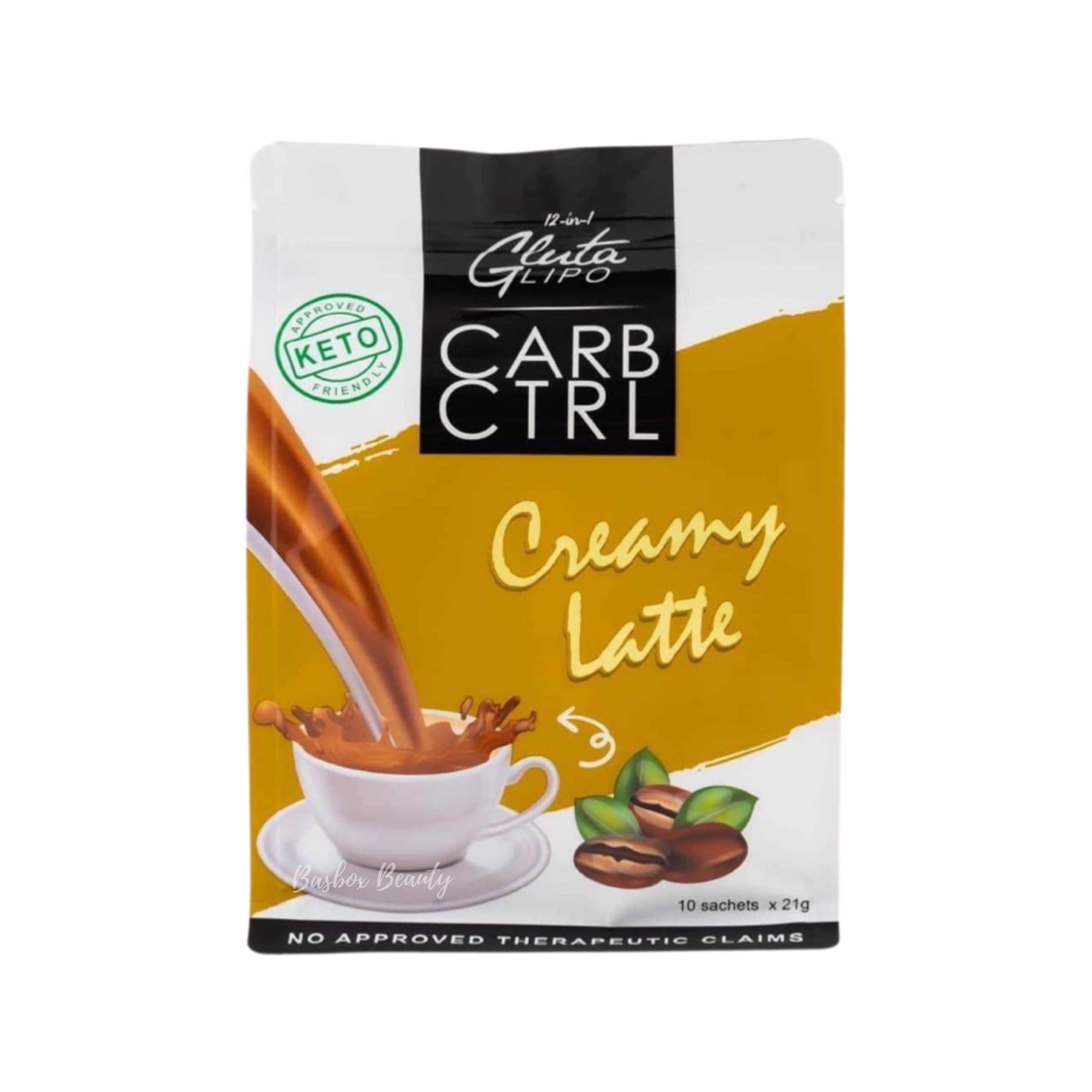 Glutalipo CARB CTRL Creamy Latte, 10 Sachets x 21g - Walmart.com