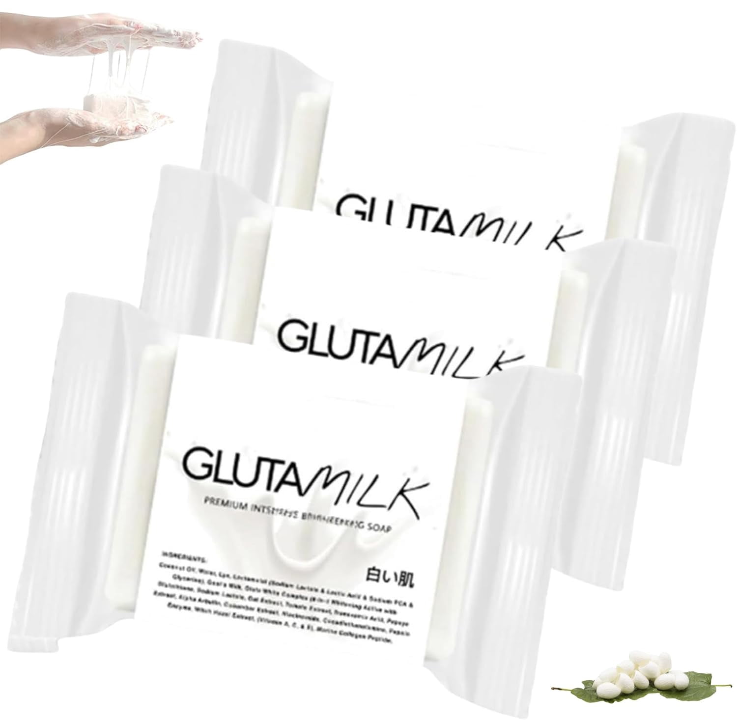 Glutamilk Soap, Gluta Milk Bar Soap, Gluta Milk Soap, Glutamilk Facial ...
