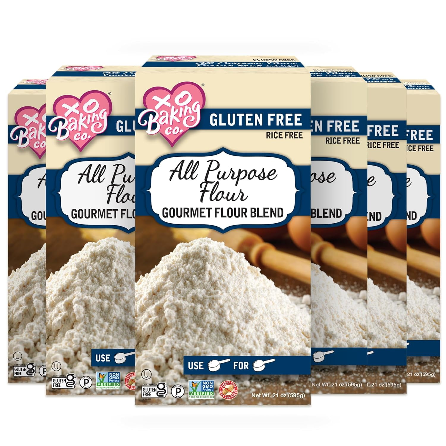 Gluten Free All Purpose Flour - Gourmet Flour Blend; Non-GMO; Kosher ...