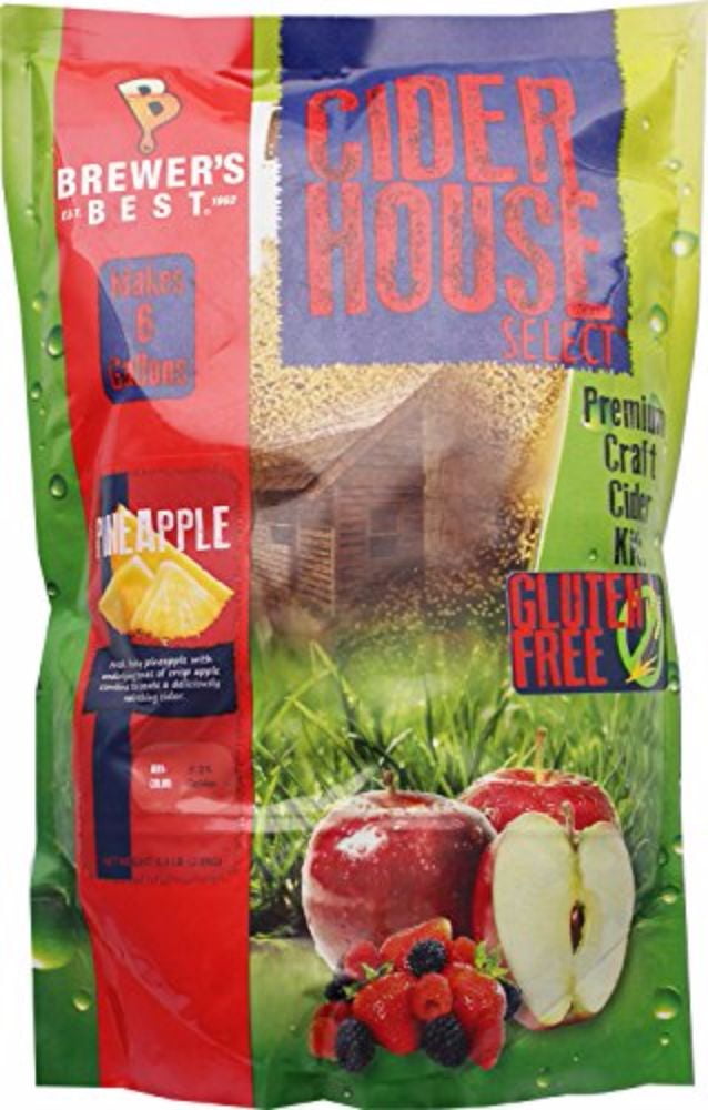 Gluten Free Cider House Select Pineapple Cider Kit - Walmart.com
