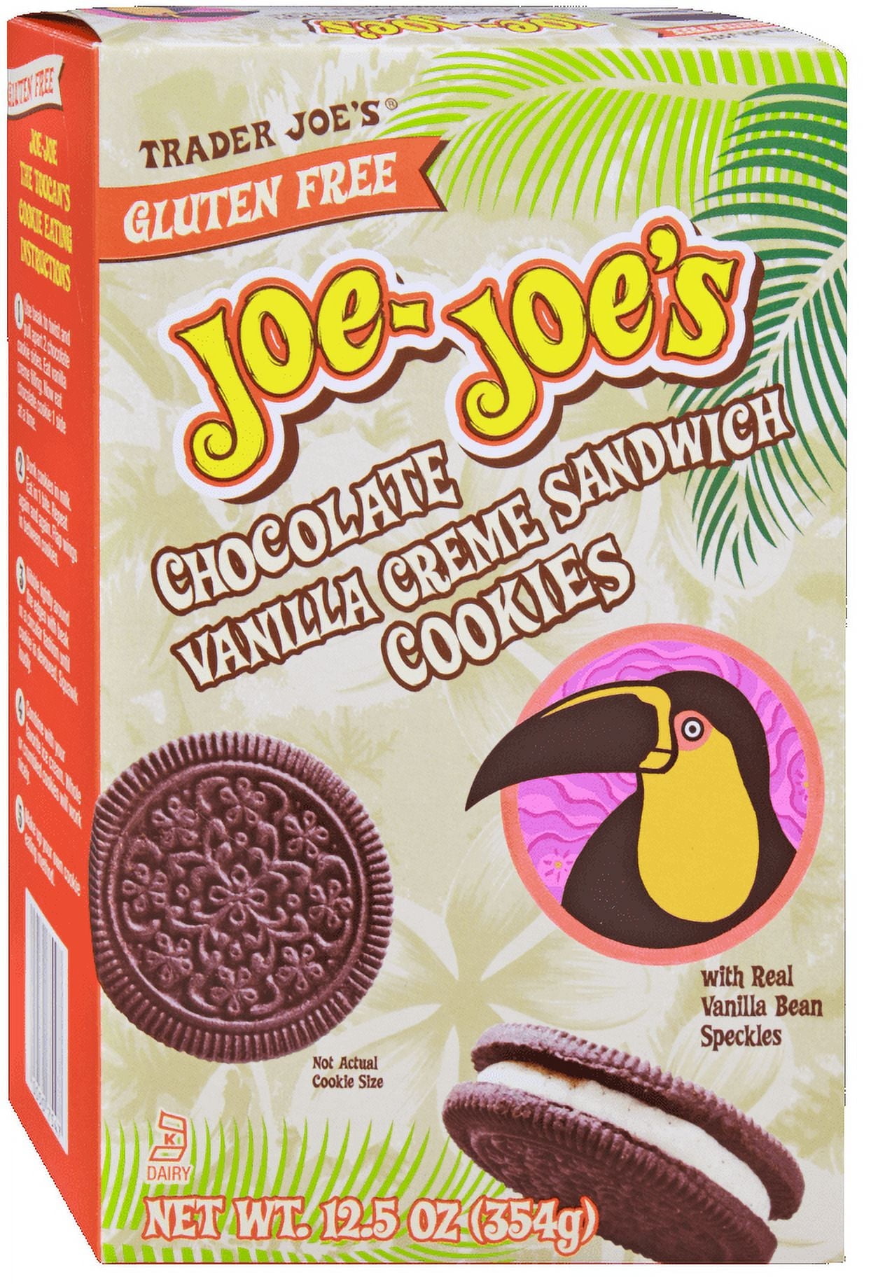 Gluten Free Joe-Joe's Chocolate Vanilla Creme Cookies 12.5 Oz - Walmart.com