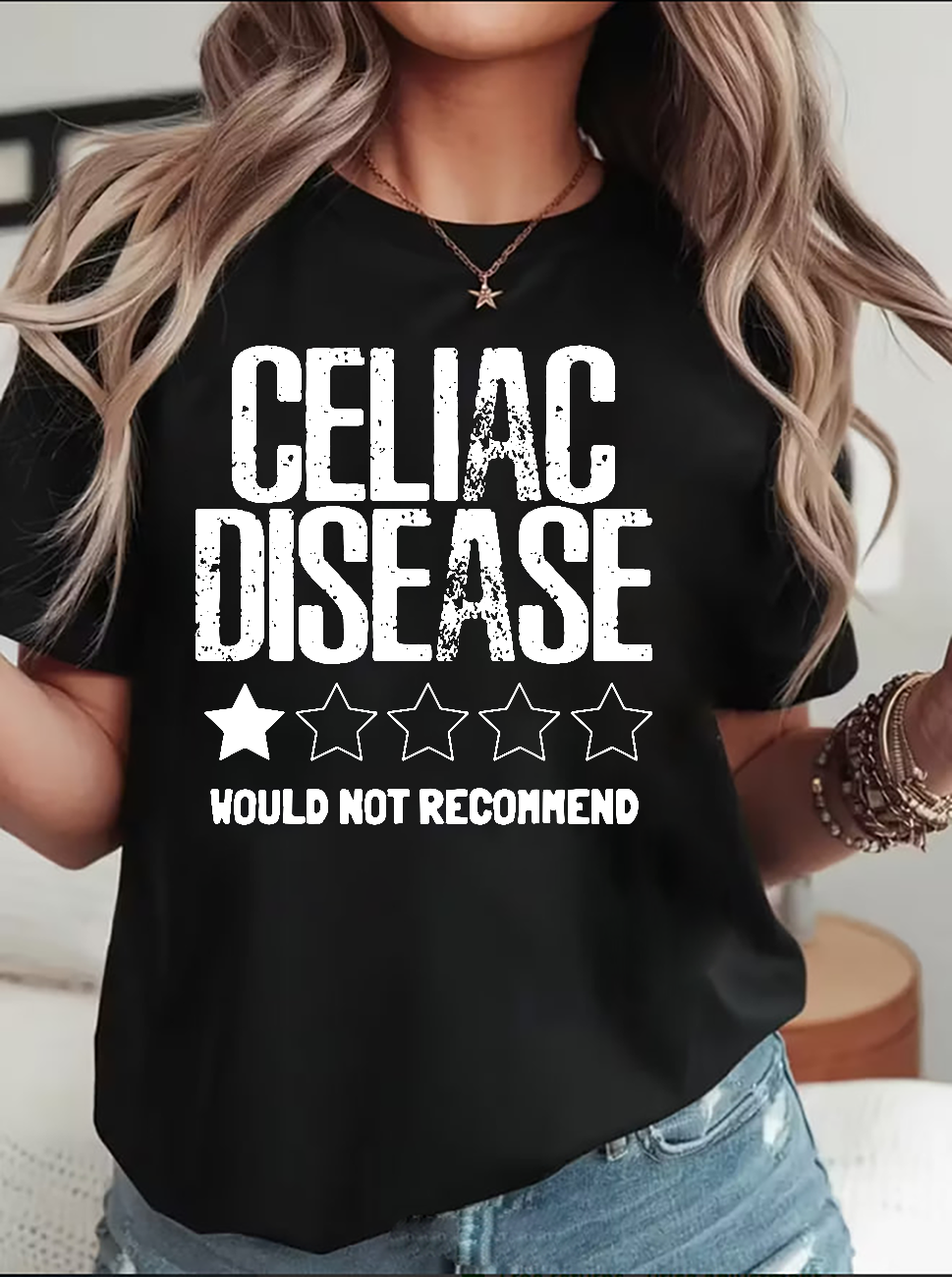 Gluten Free NOT Recommend Funny Celiac Disease Gifts Humor Graphic ...
