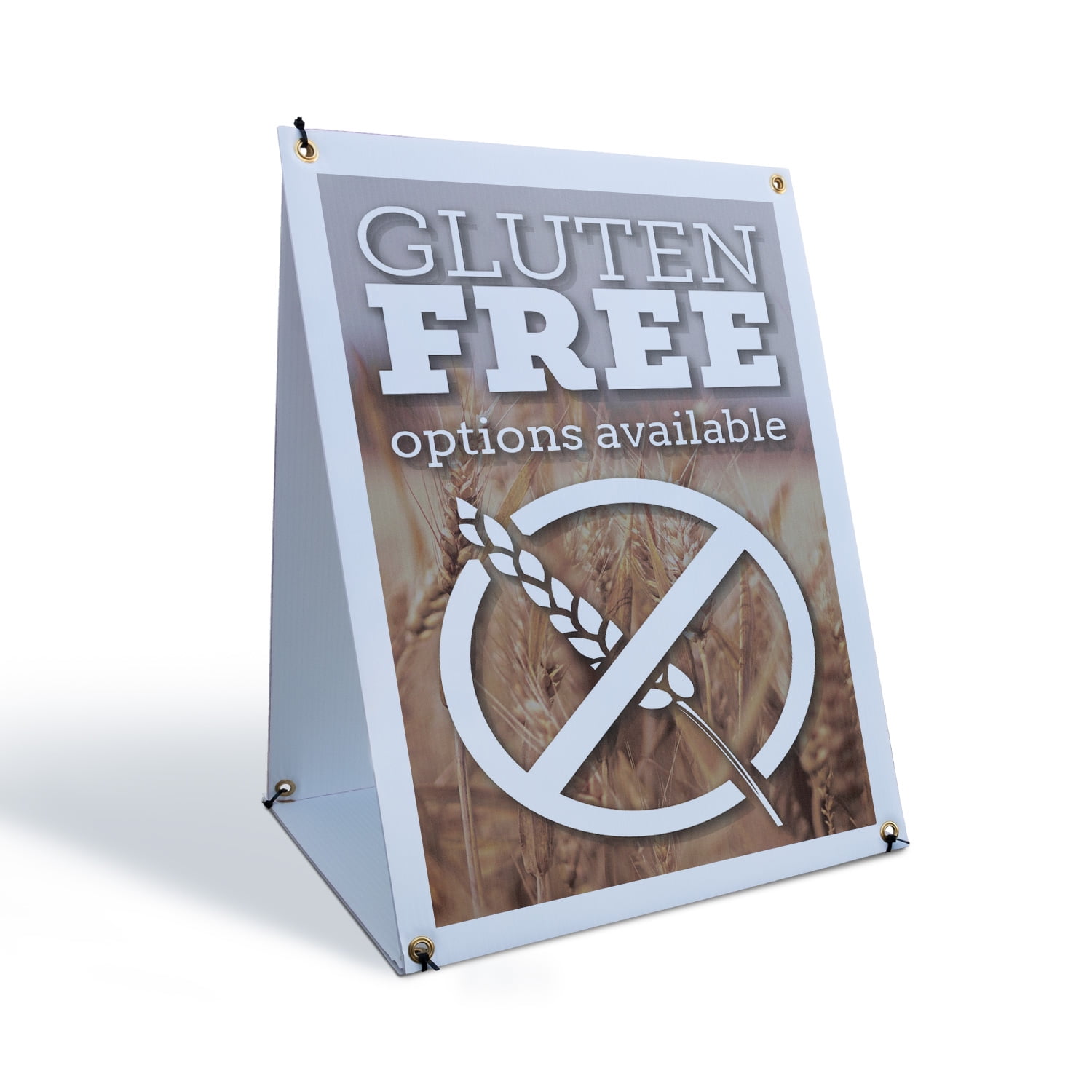 Gluten Free Options Available Sidewalk Sign 24 Inch x 36 Inch A-Frame ...