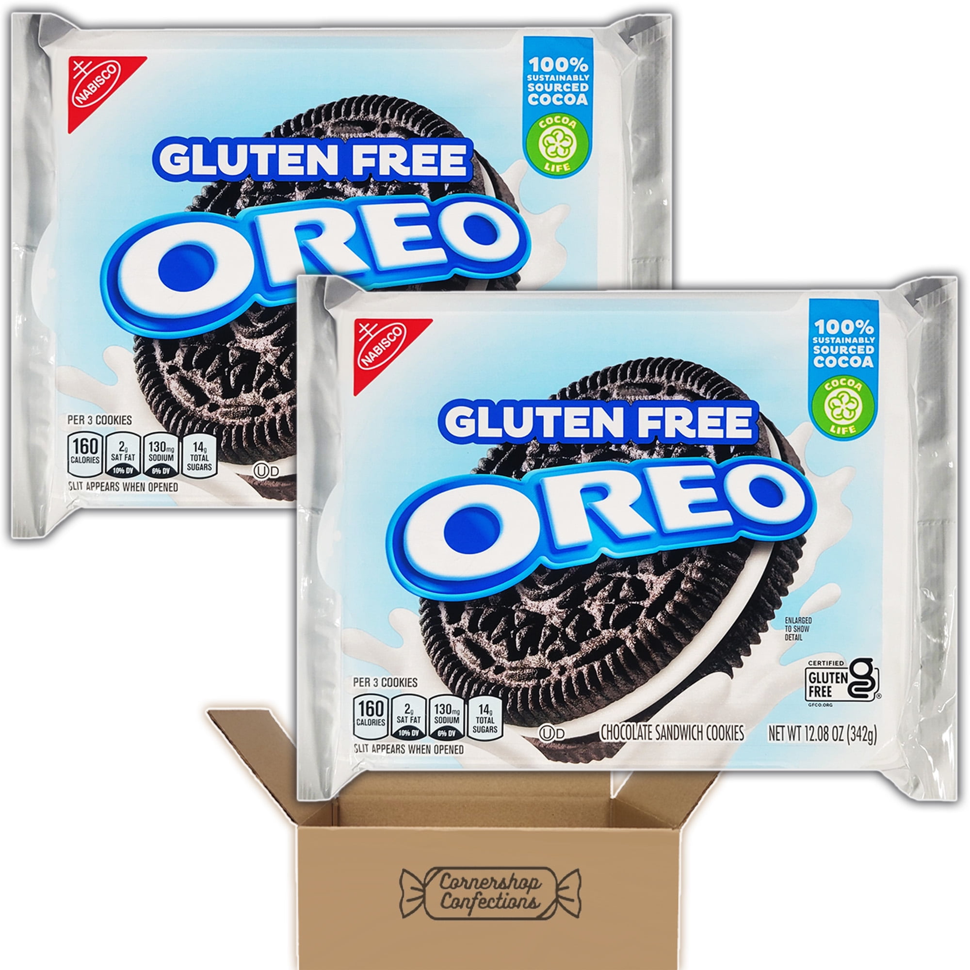 Gluten Free Oreo Bundle - Cookies and Cream Sandwich Cookies - 2 ...