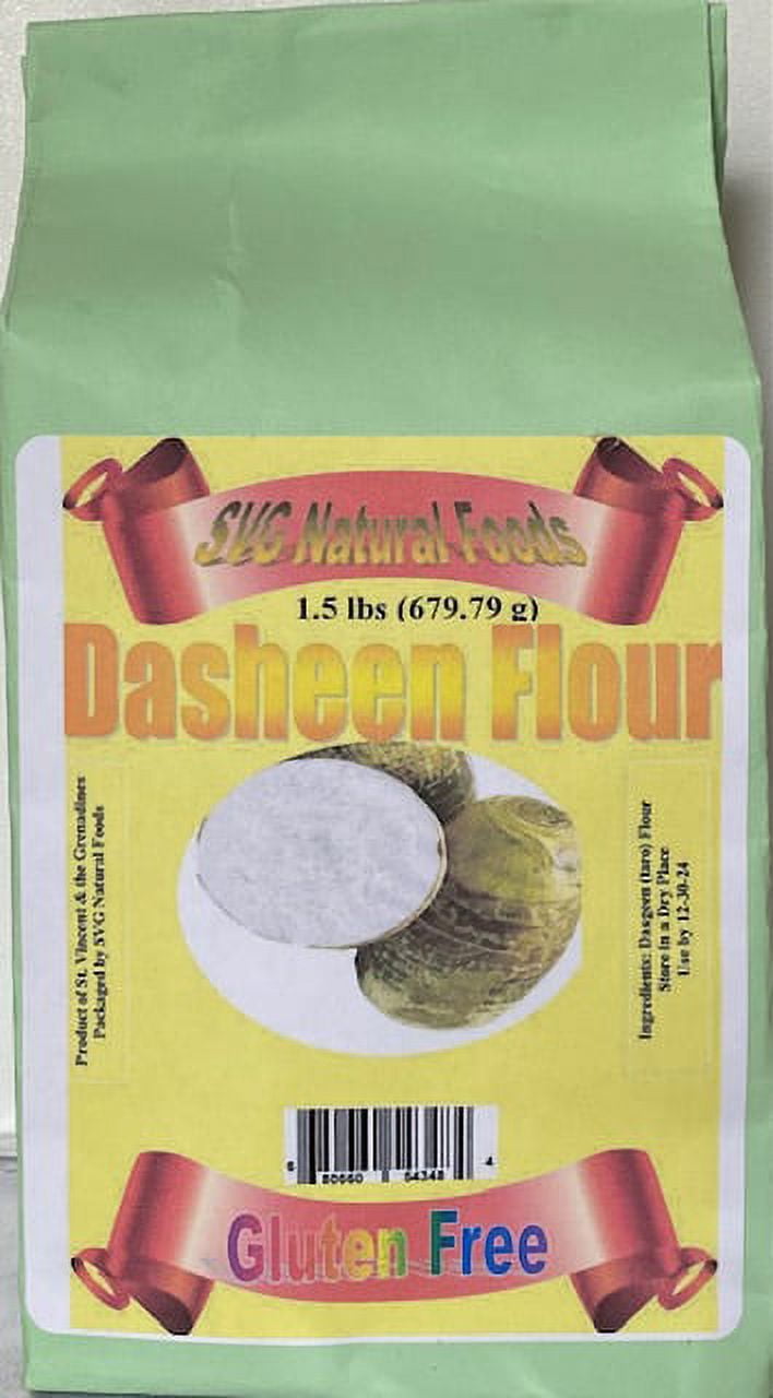 Gluten Free, Organic Dasheen (Taro) Flour (24 oz) - Walmart.com