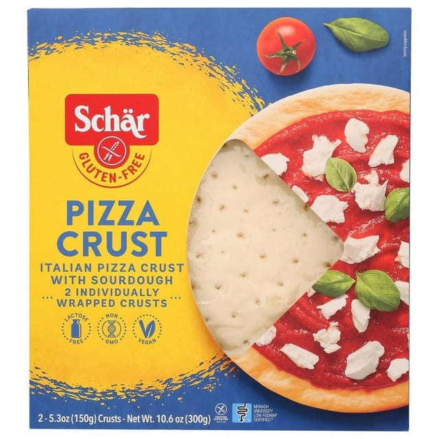 Gluten Free Pizza Crust Single Box (2 Crusts Per Box) - Walmart.com