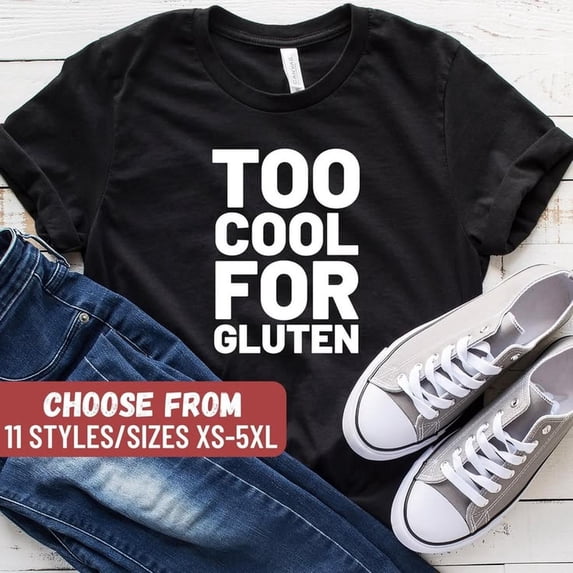 Gluten Free Shirt, Gluten Allerghirt, Celiac Shirt, Diet Shirt ...