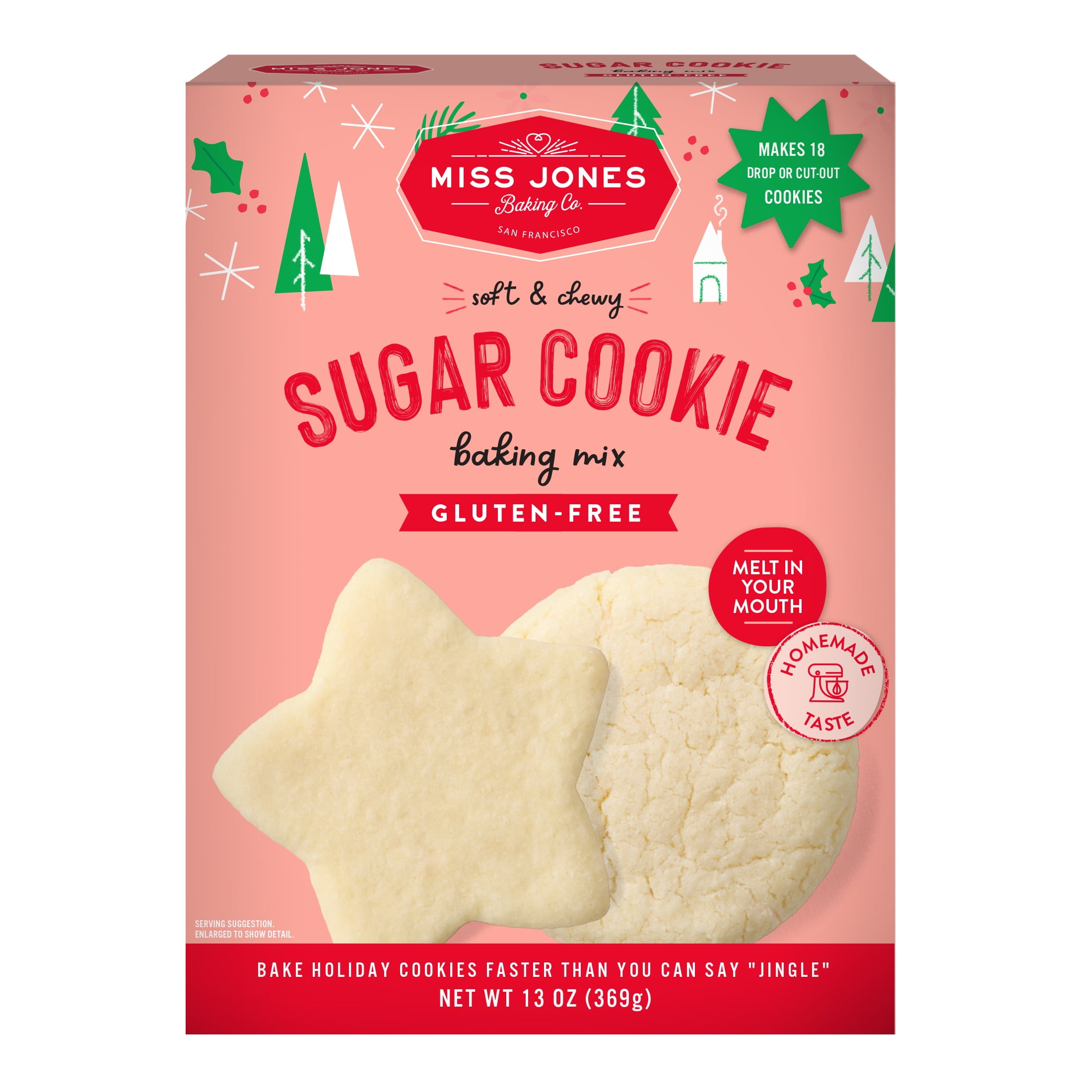 Miss Jones Baking Co. Gluten-Free Sugar Cookie Mix - Walmart.com