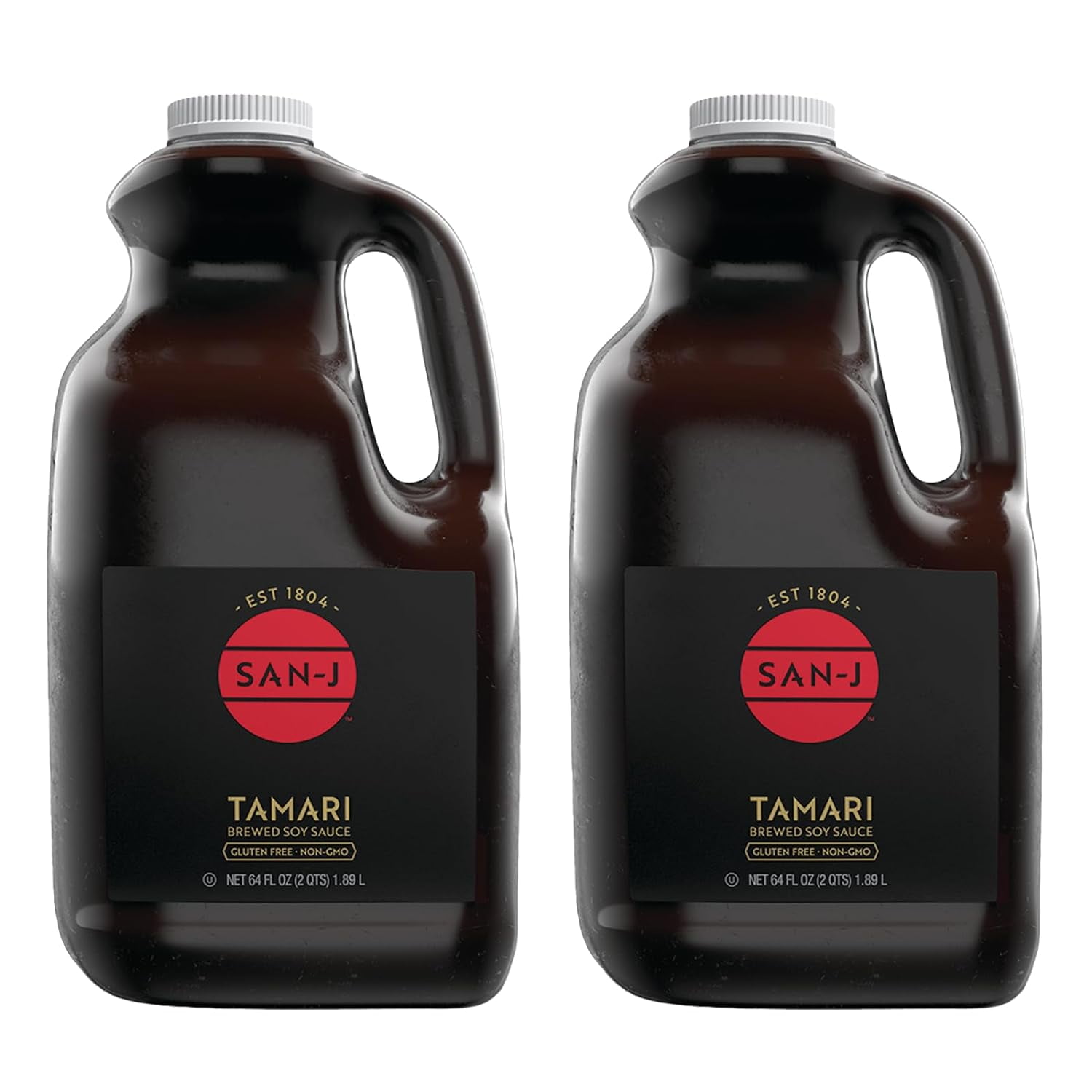 Gluten Free Tamari Soy Sauce Specially Brewed Made With 100 Soy 64 Oz Container 2 Pack