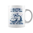 Gluten Is The First Thing I Cannot Tolerate Gluten Free Cat Coffee Mugs ...