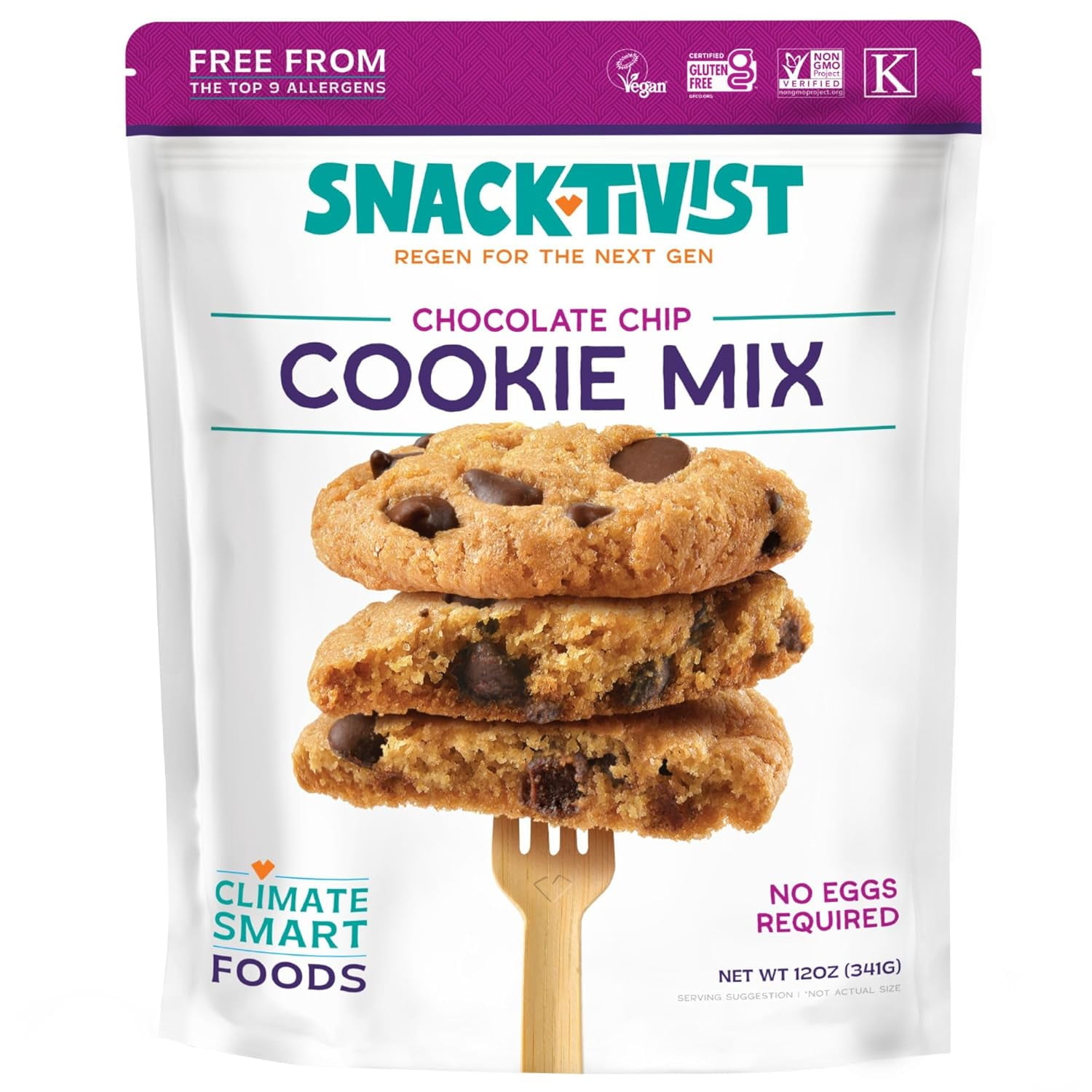 GlutenFree Chocolate Chip Cookie Baking Mix Vegan, EggFree, DairyFree ...