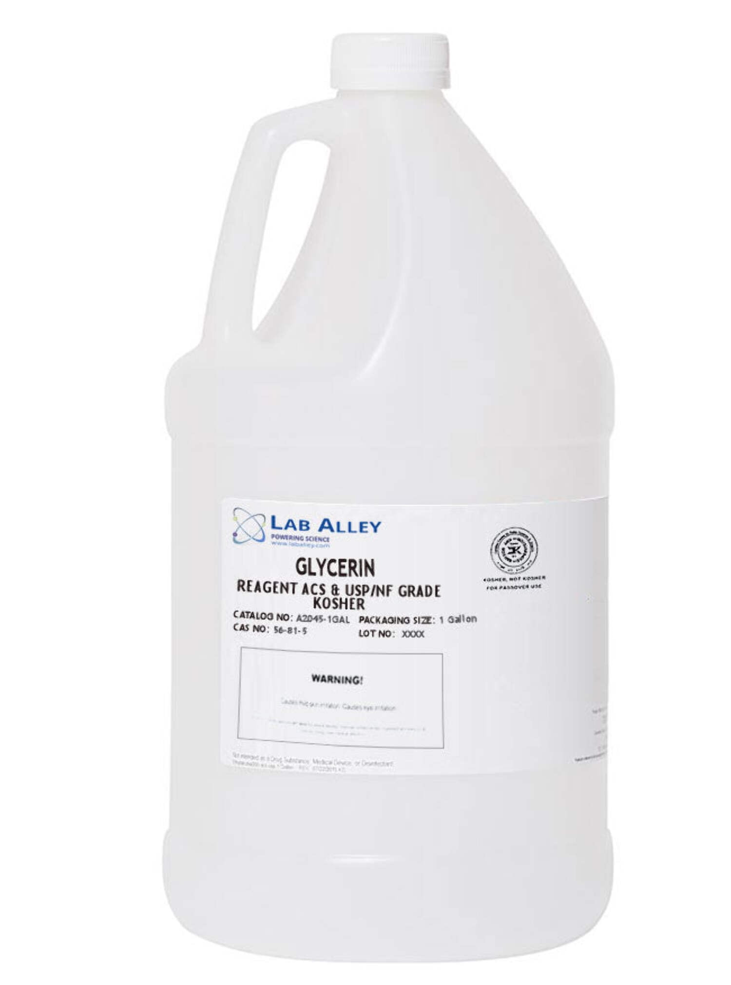 Glycerin, USP/NF Grade, Kosher 1GAL - Walmart.com
