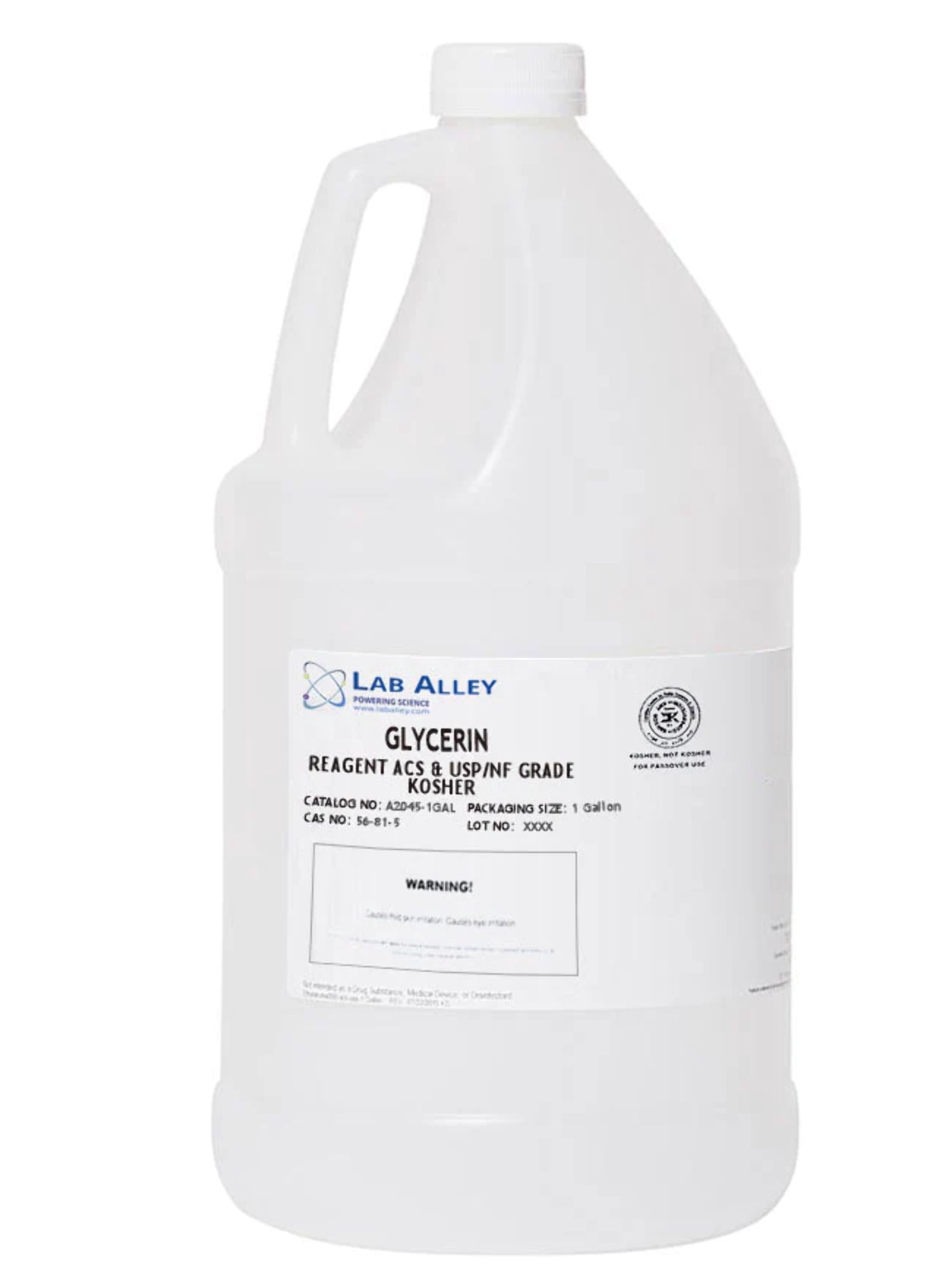 Glycerin, USP/NF Grade, Kosher 5GAL - Walmart.com