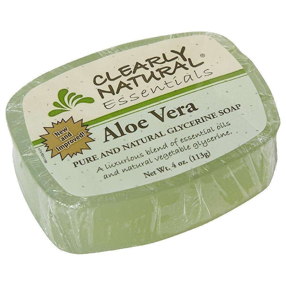 Glycerine Bar Soap Aloe Vera, 4 oz, 4pack - Walmart.com
