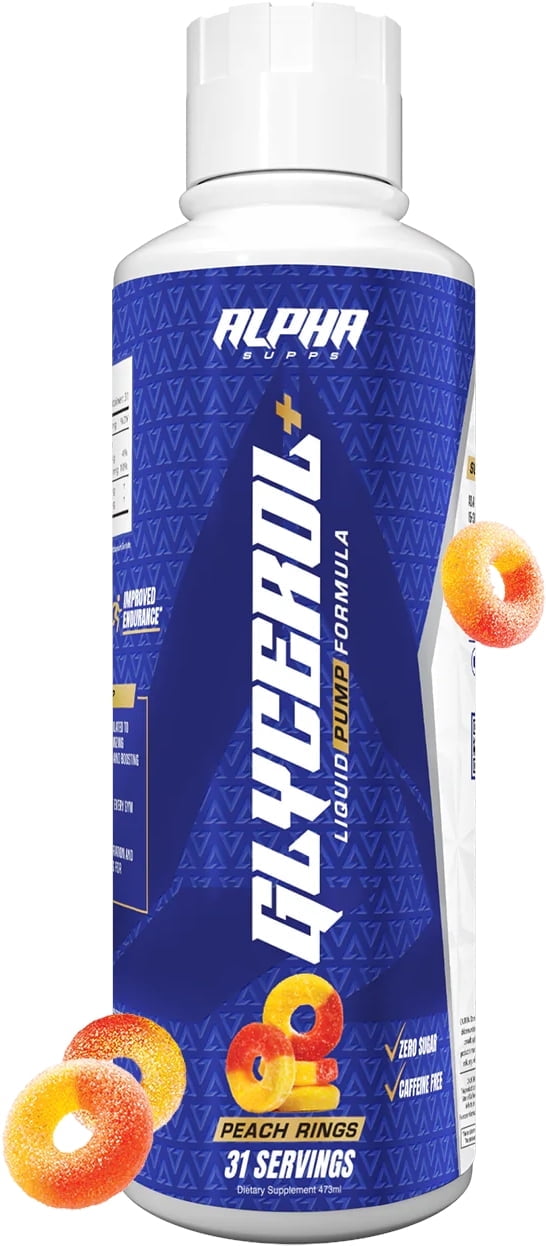 Glycerol+ Liquid Muscle Pump Formula - Stimulant-Free Liquid Glycerol ...