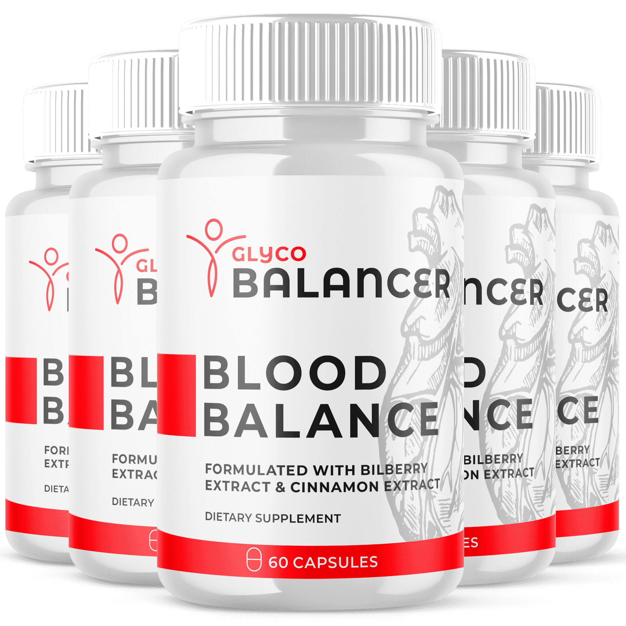 Glyco Balancer Blood Support Pills Advanced Formula Vitamin Supplement ...