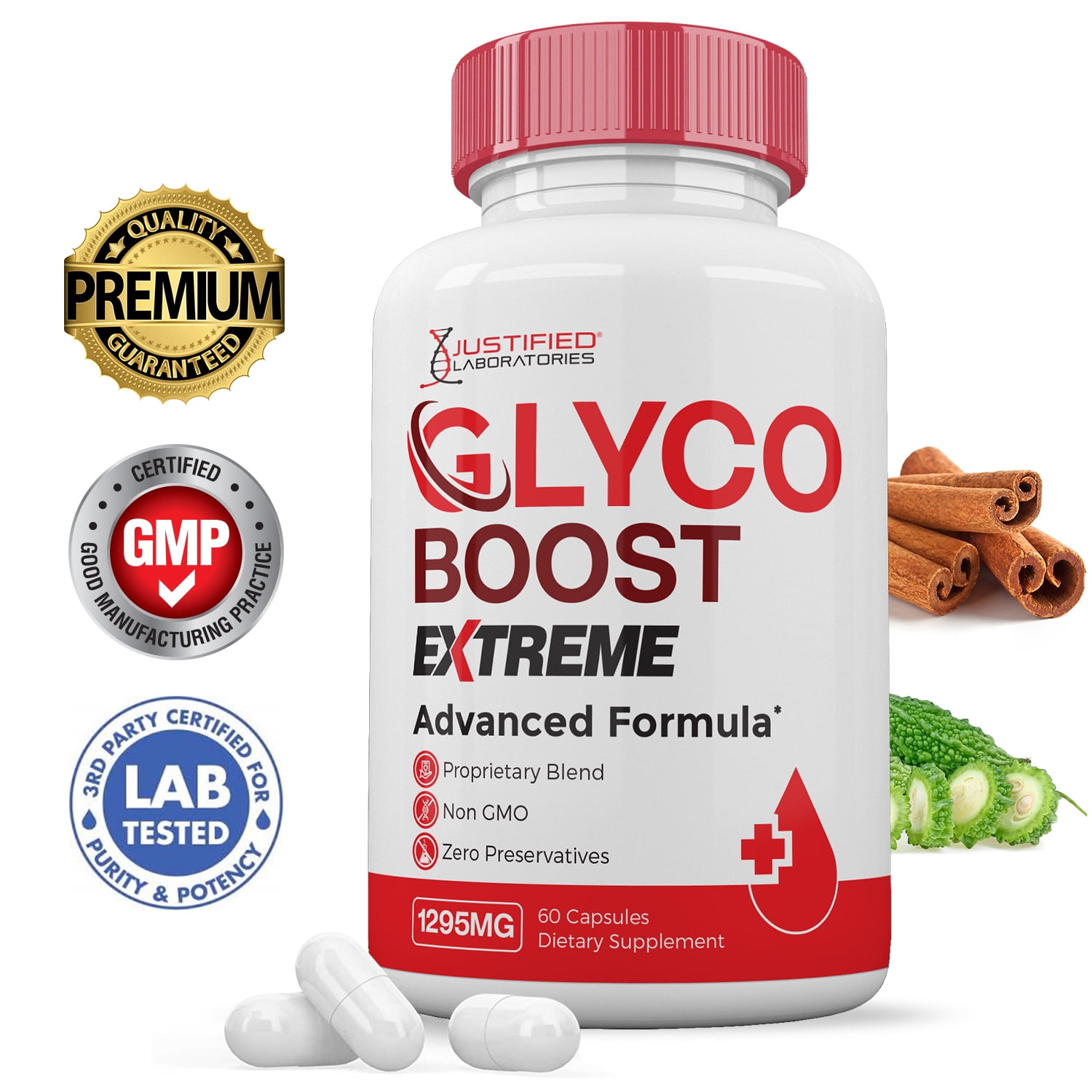 Glyco Boost Extreme Advanced Formula 1295MG 60 Capsules - Walmart.com