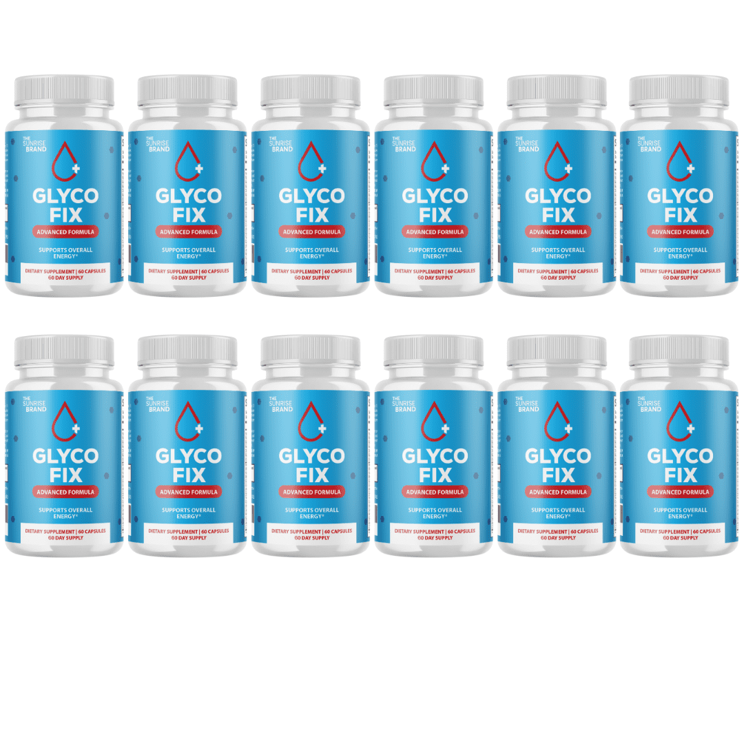 Glyco FIx Pills - Glyco Fix Blood Sugar Health Support Formula - 12 ...