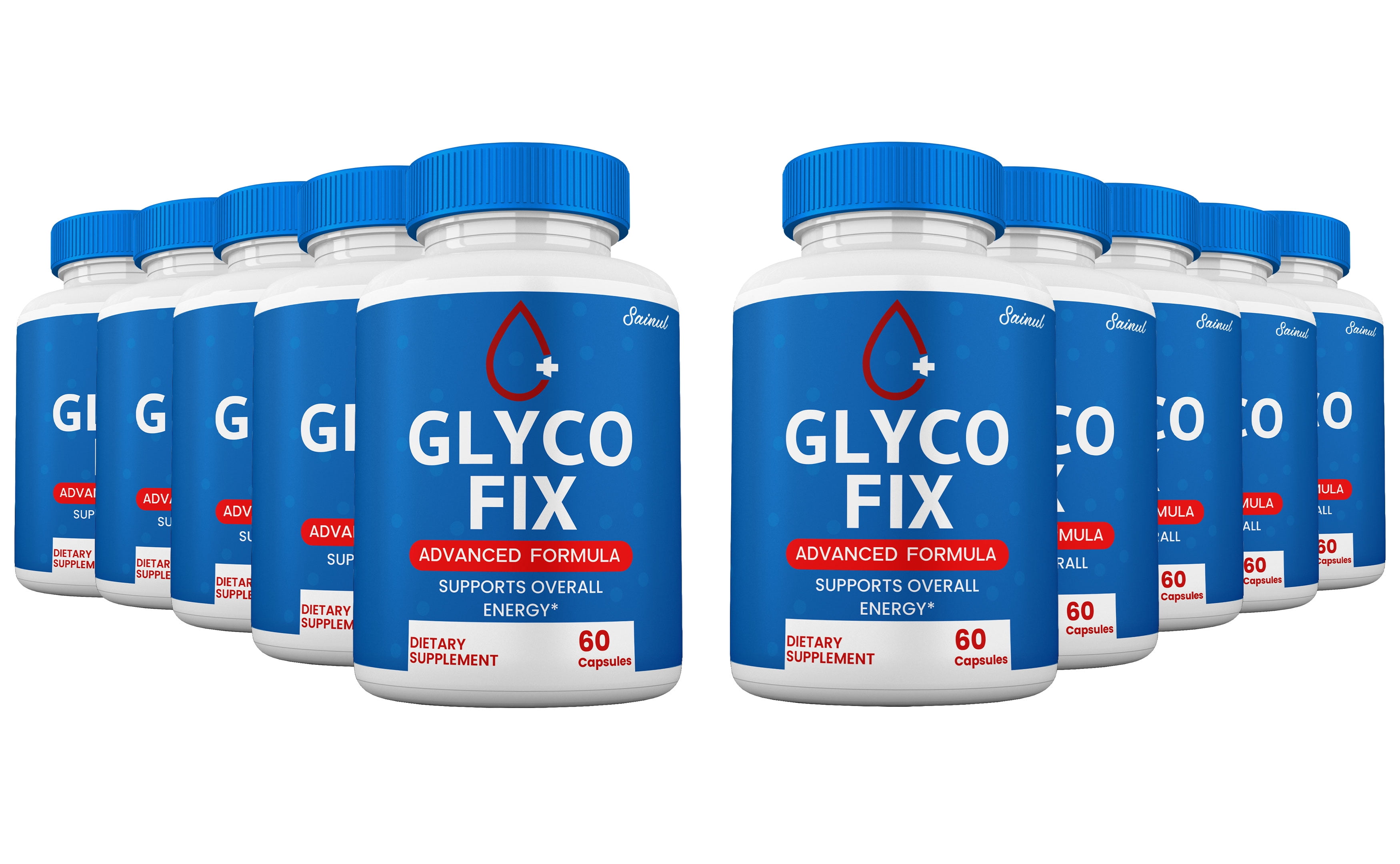 Glyco Fix Blood Support Pills, GlycoFix Glycogen Capsules, High Potency ...