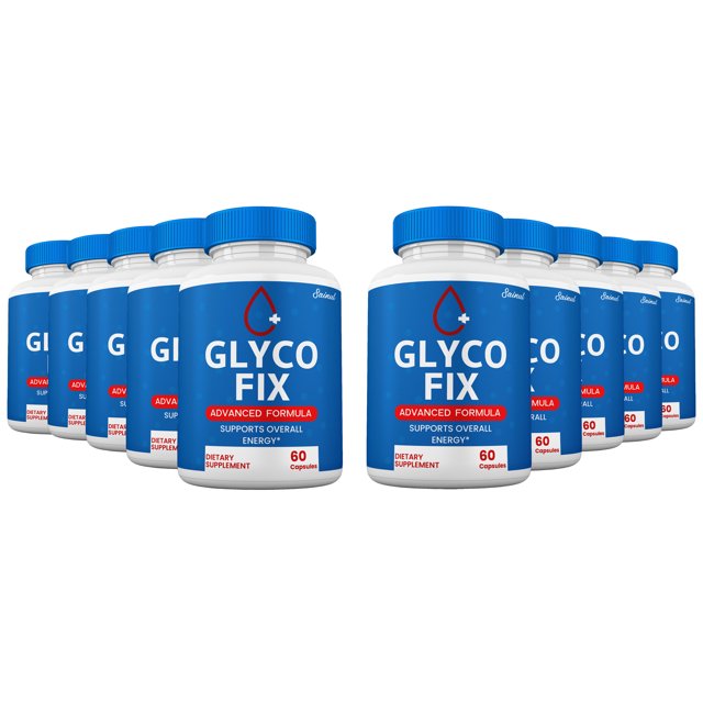 Glyco Fix Blood Support Pills, GlycoFix Glycogen Capsules, High Potency ...