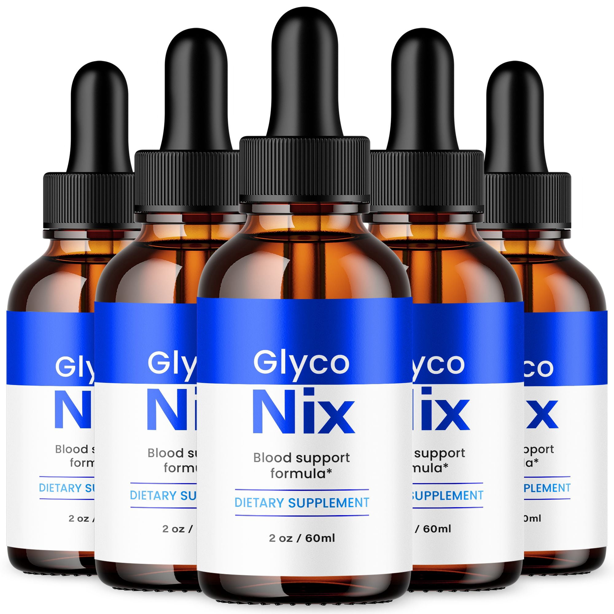 Glyco Nix Advanced Formula Drops Natural Support Supplement 150 ...
