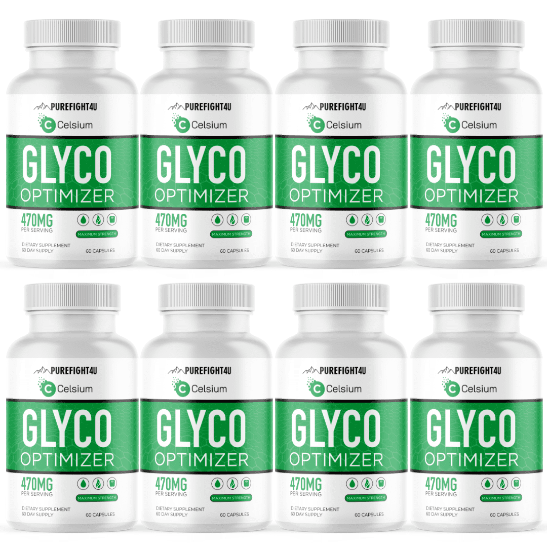 Glyco Optimizer Capsules, Blood Flow Support-8 Bottles - Walmart.com