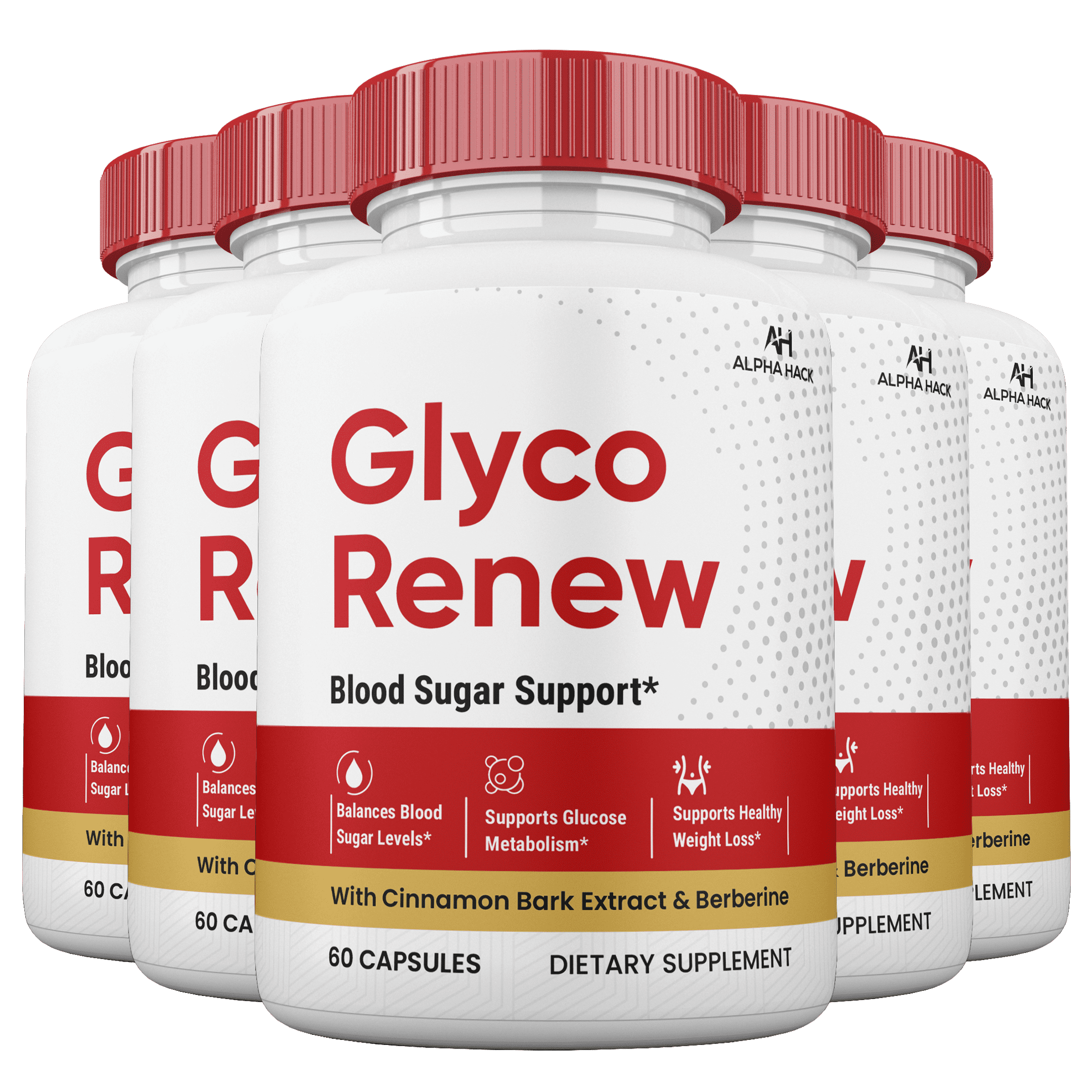 Glyco Renew Blood Sugar Capsules, Official Formula, Maximum Strength ...