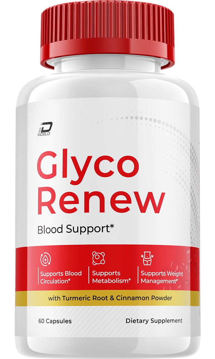 Glyco Renew Blood Support Capsules, GlycoRenew Advanced Supplement, All ...