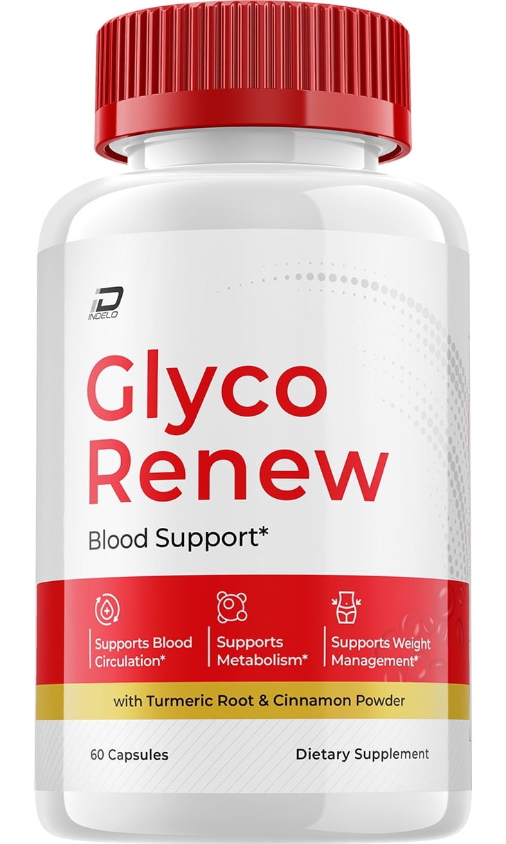 Glyco Renew Blood Support Capsules, GlycoRenew Advanced Supplement, All ...