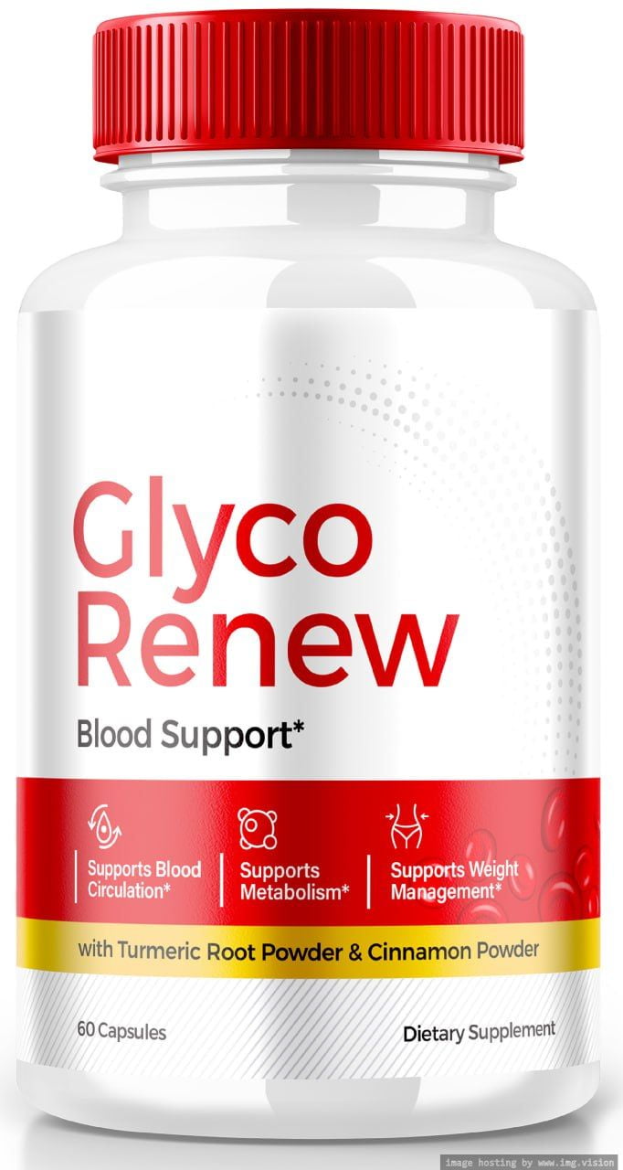 Glyco Renew Blood Support Pills, All Natural Blood Formula, Glyco ...