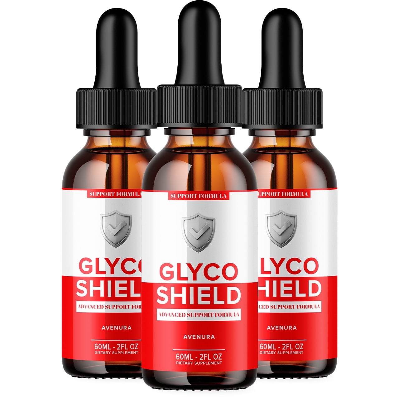 Glyco Shield Drops - Advanced Formula, Extra Strength, 3 Pack, 3 Month ...