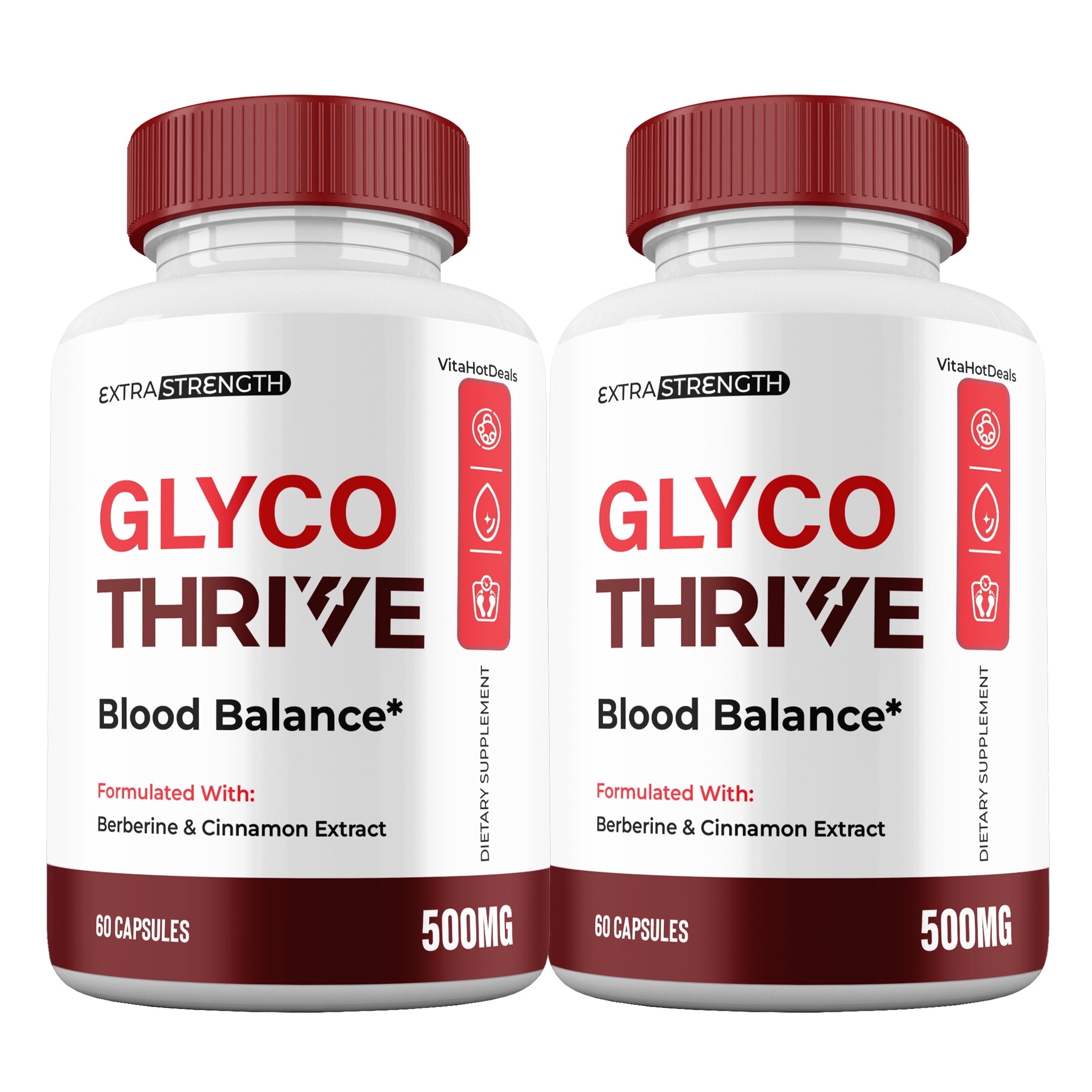 Glyco Thrive Balance Capsules, All Natural Premium Ingredients, Glyco ...